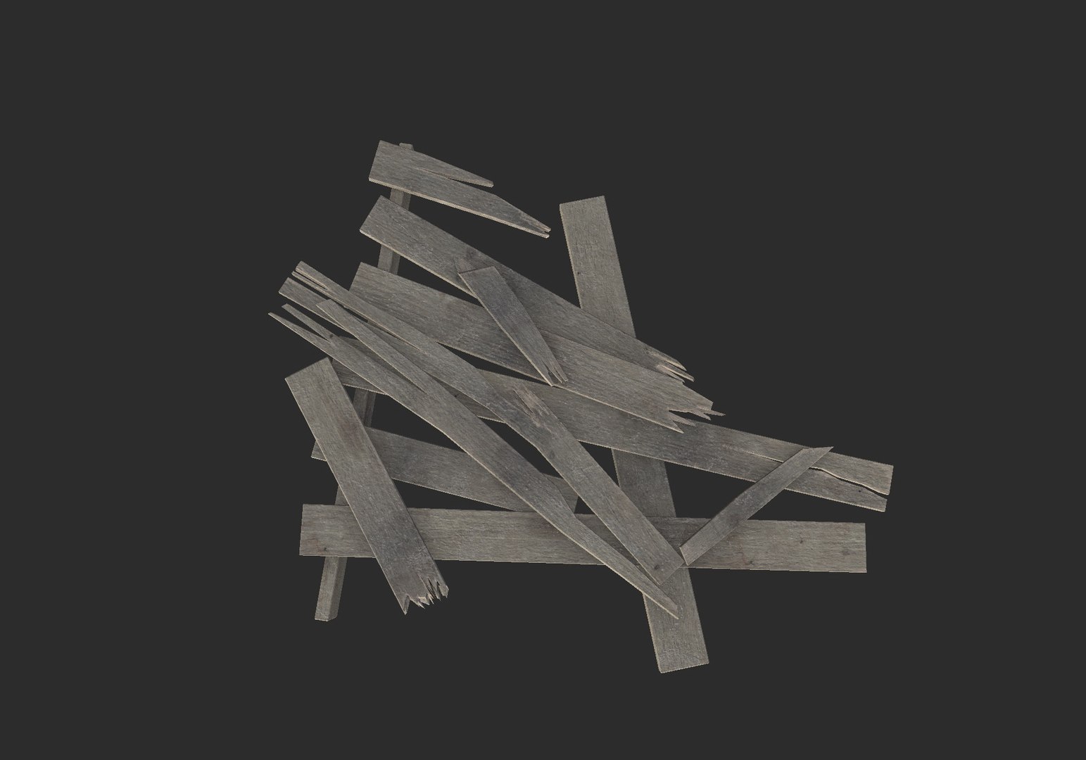 3D Model Broken Pallet - TurboSquid 1596368