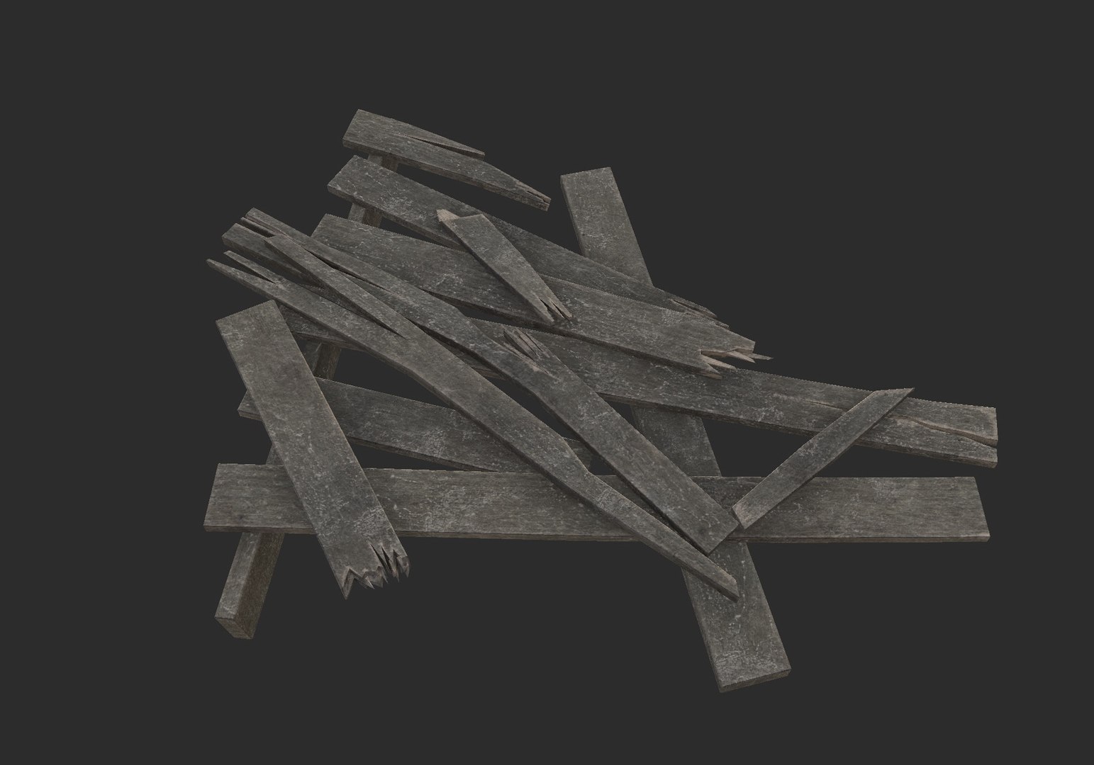 3D Model Broken Pallet - TurboSquid 1596368