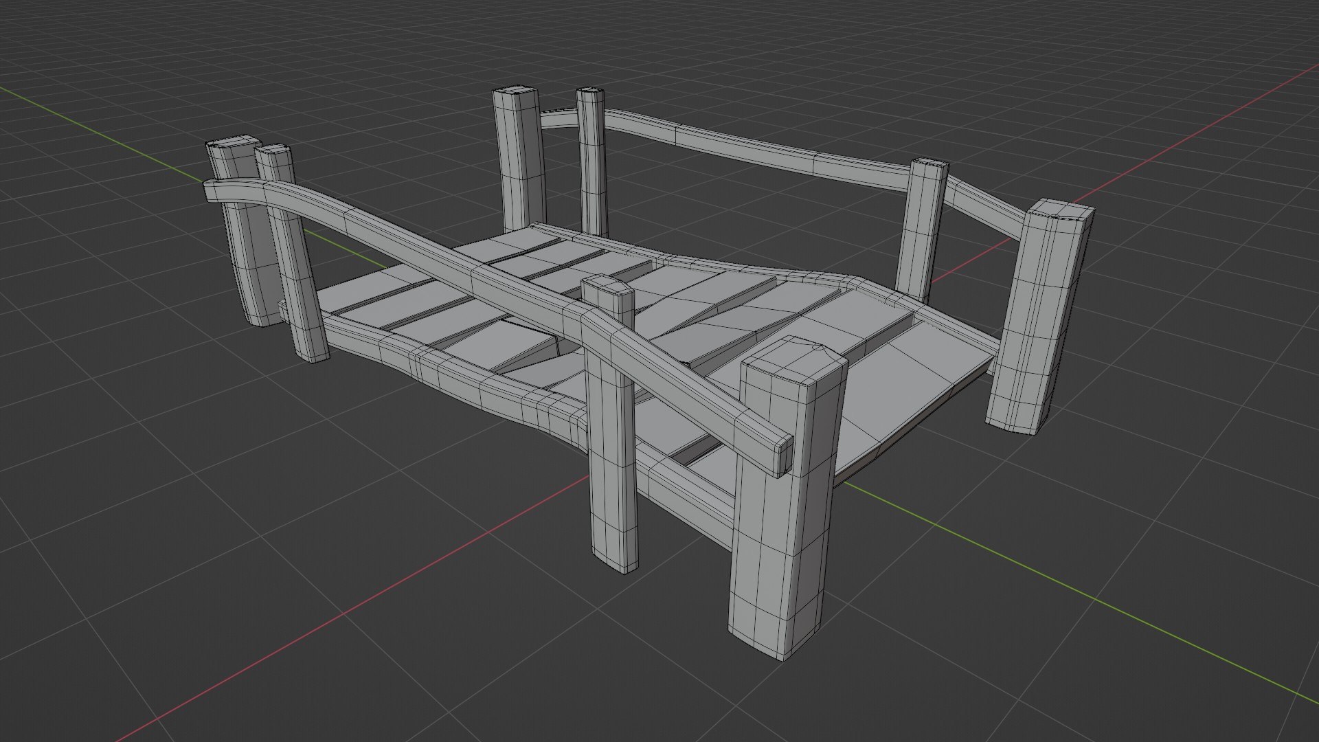 3D Cartoon Bridge Model - TurboSquid 2017942