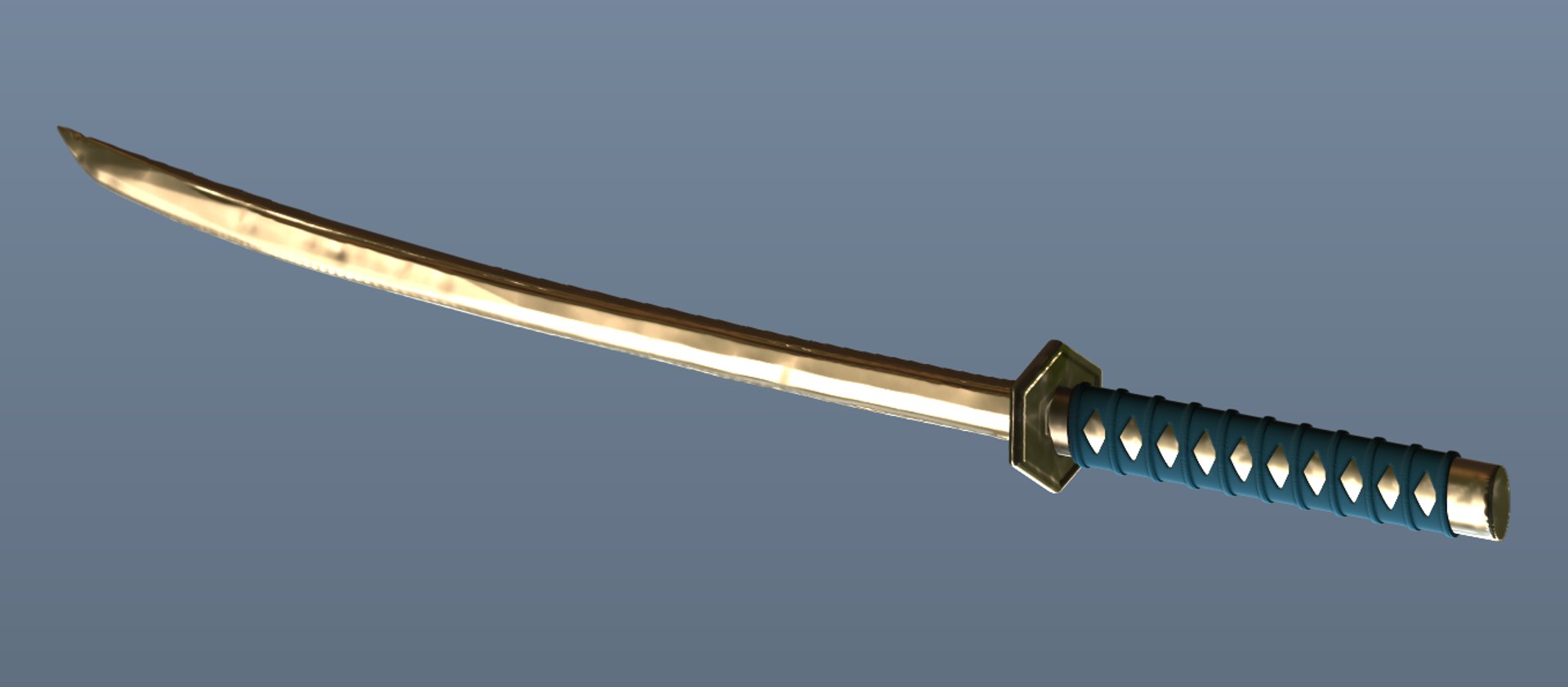 Katana Sword Versions High-poly 3d Model