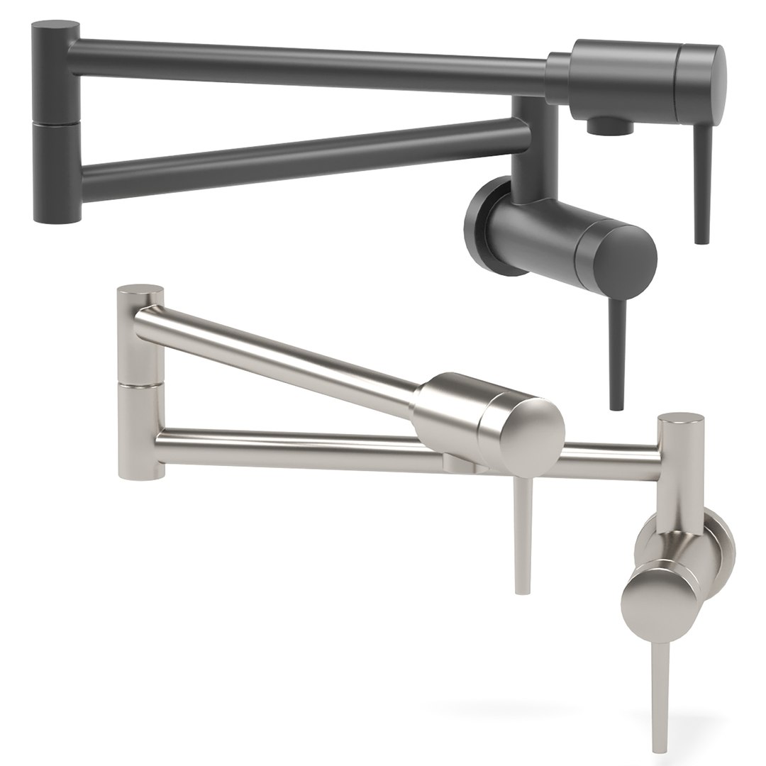 3D DELTA Kitchen Faucets Collection Model - TurboSquid 2335649