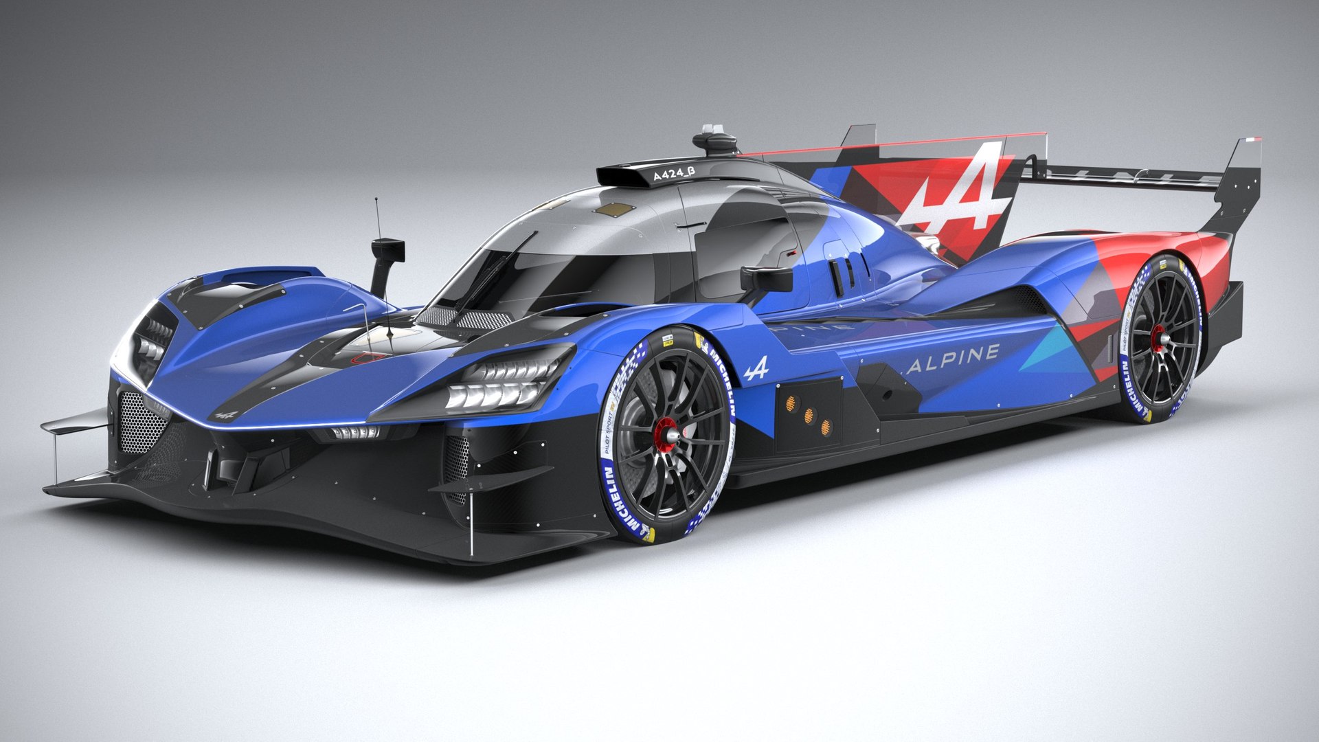 Alpine A424 LM 2024 3D Model - TurboSquid 2137221