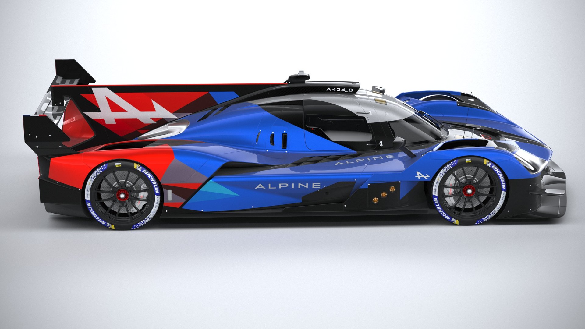 Alpine A424 LM 2024 3D Model - TurboSquid 2137221