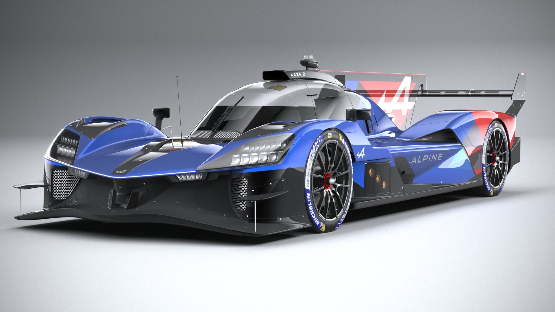 Alpine A424 LM 2024 3D Model - TurboSquid 2137221