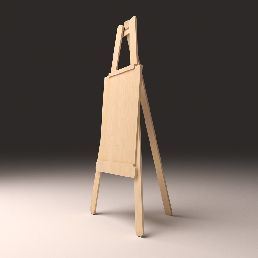3D Easel - TurboSquid 2072531