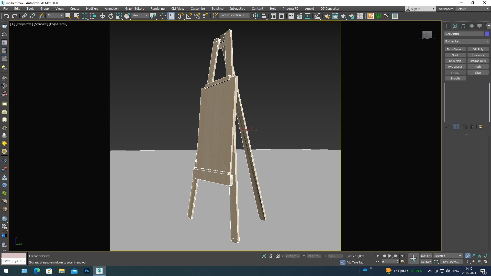 3D Easel - TurboSquid 2072531