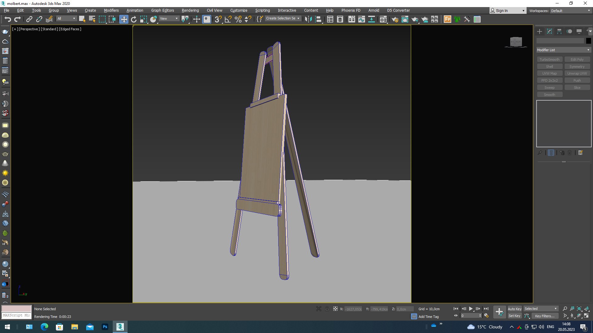3D Easel - TurboSquid 2072531