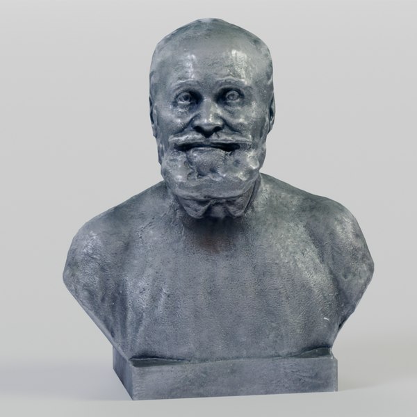 modelo 3d Busto de metal Pavlov - TurboSquid 1734894