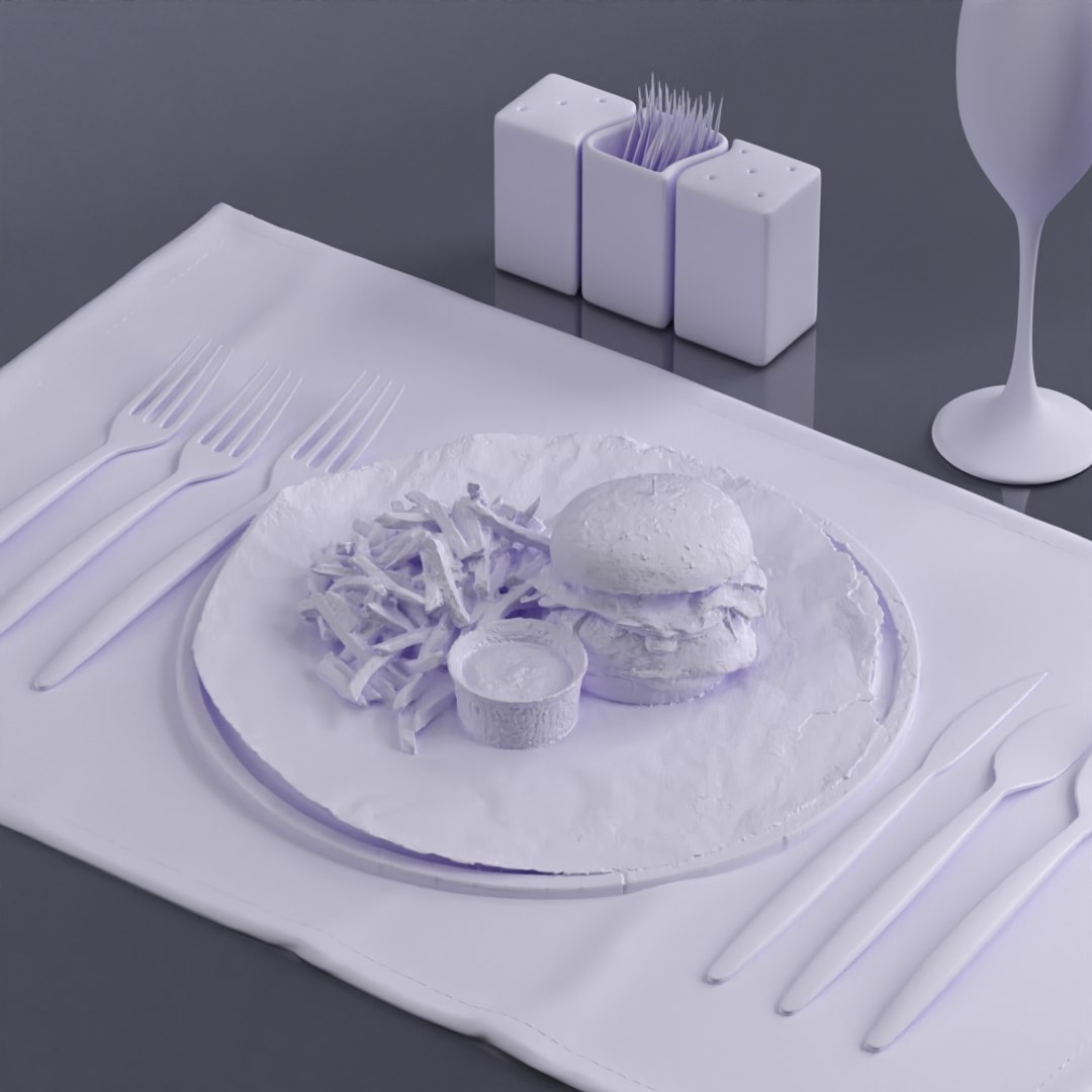 3D Model Scanned Food - TurboSquid 1629557