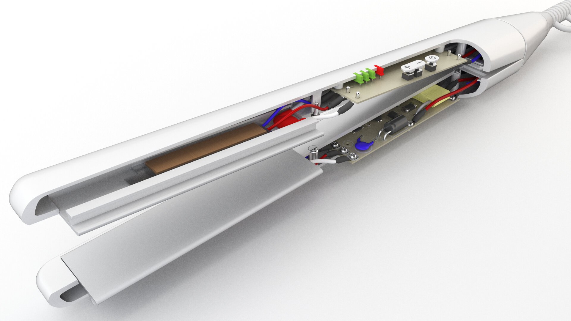 Air Hair Straightener 3D Model - TurboSquid 1529418