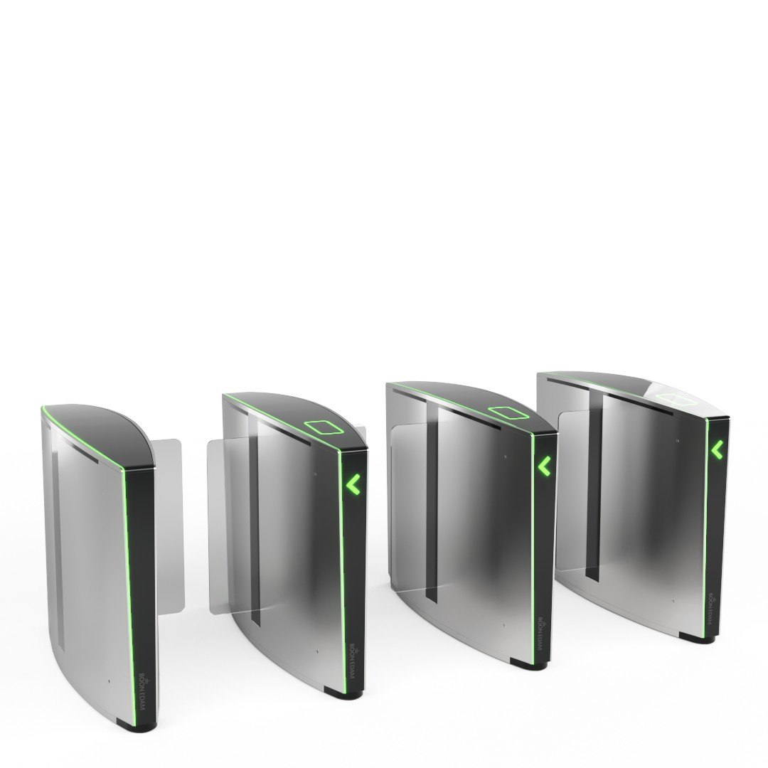 3D Speedlane Slide Turnstiles Model - TurboSquid 1269559