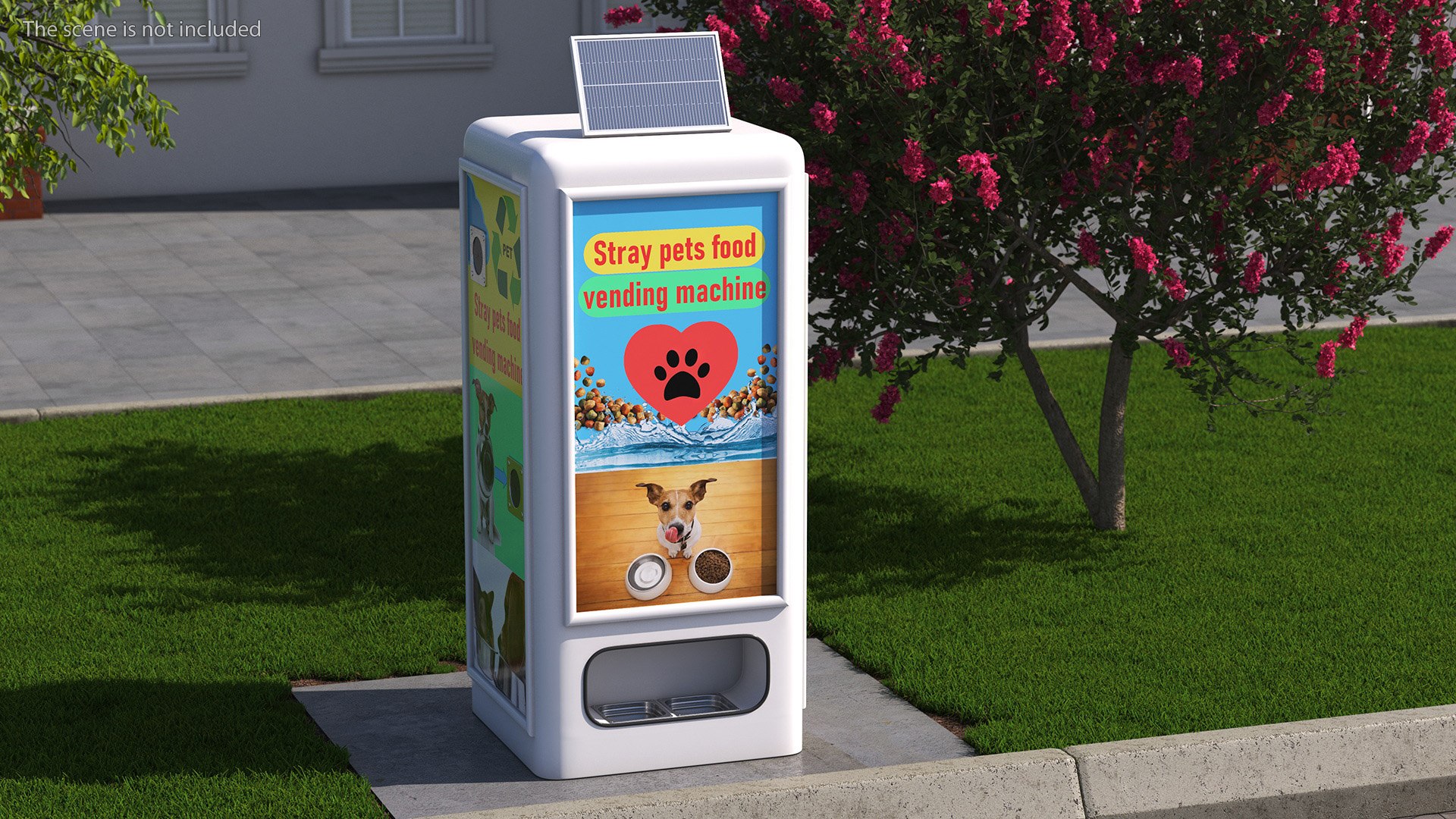 3D Pets Food Vending Machine For Stray Animals Model - TurboSquid 2177924