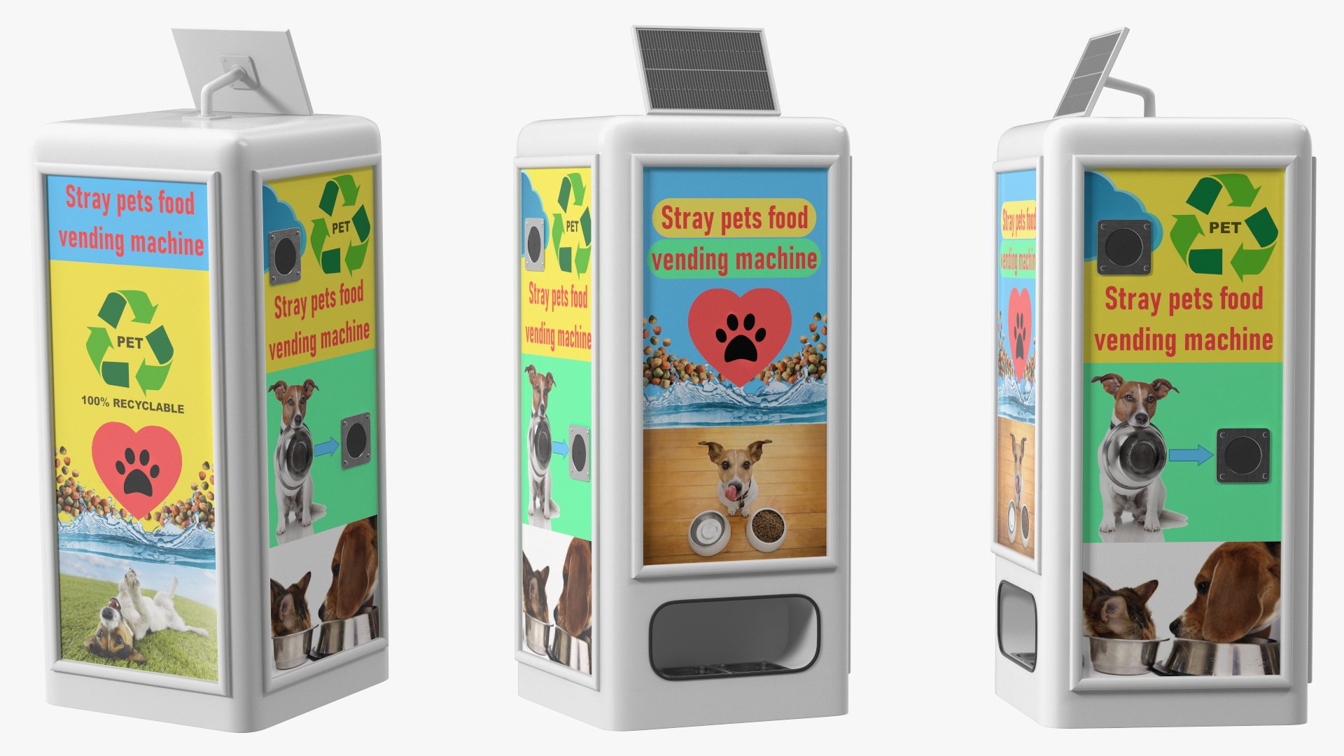 3D Pets Food Vending Machine For Stray Animals Model - TurboSquid 2177924