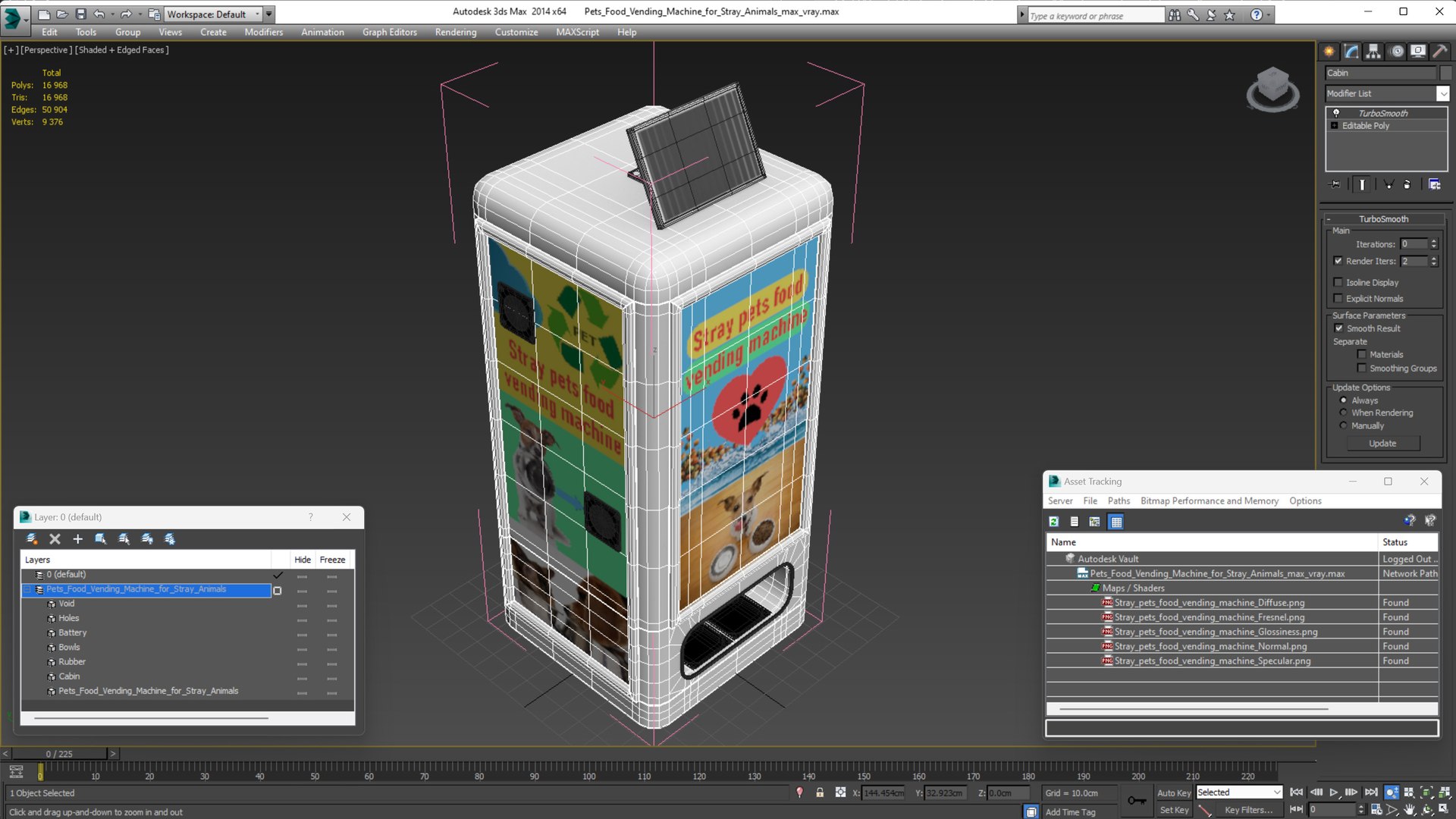 3D Pets Food Vending Machine For Stray Animals Model - TurboSquid 2177924