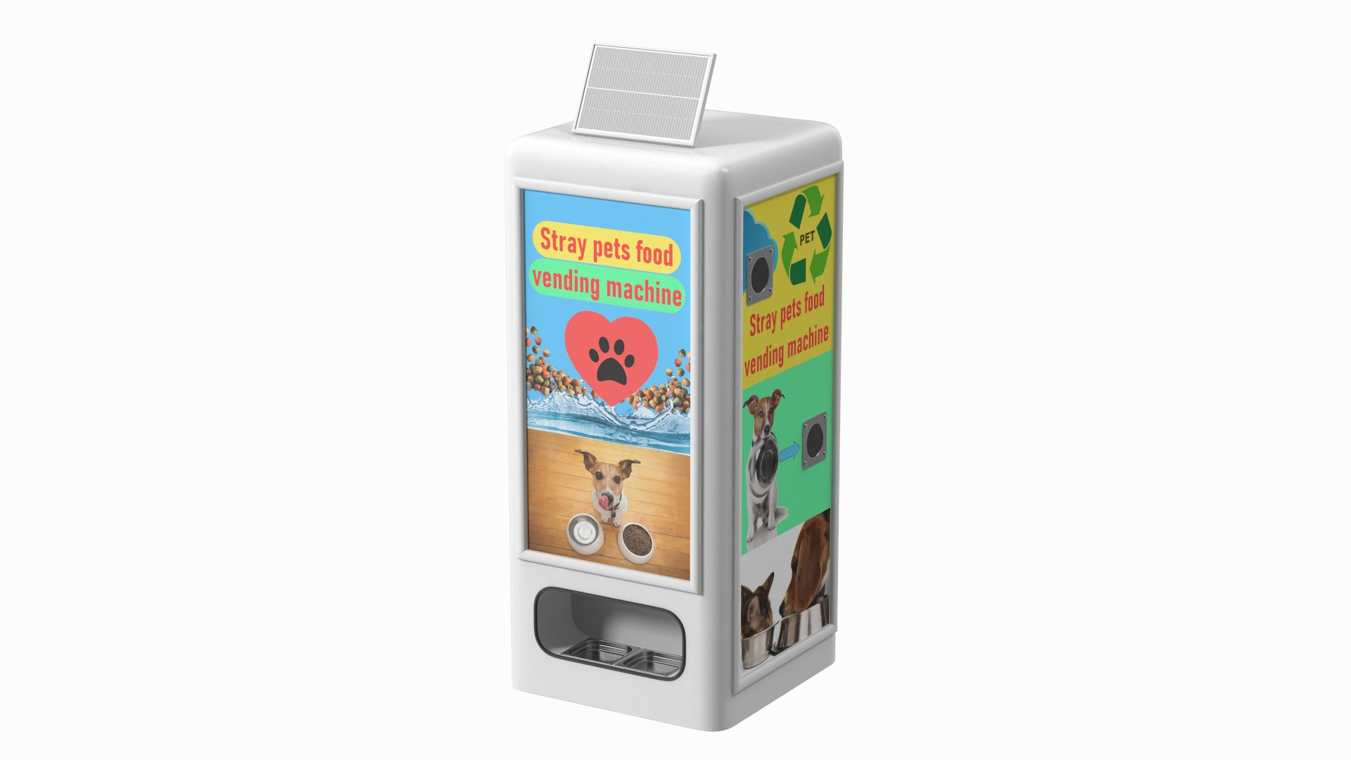 3D Pets Food Vending Machine For Stray Animals Model - TurboSquid 2177924