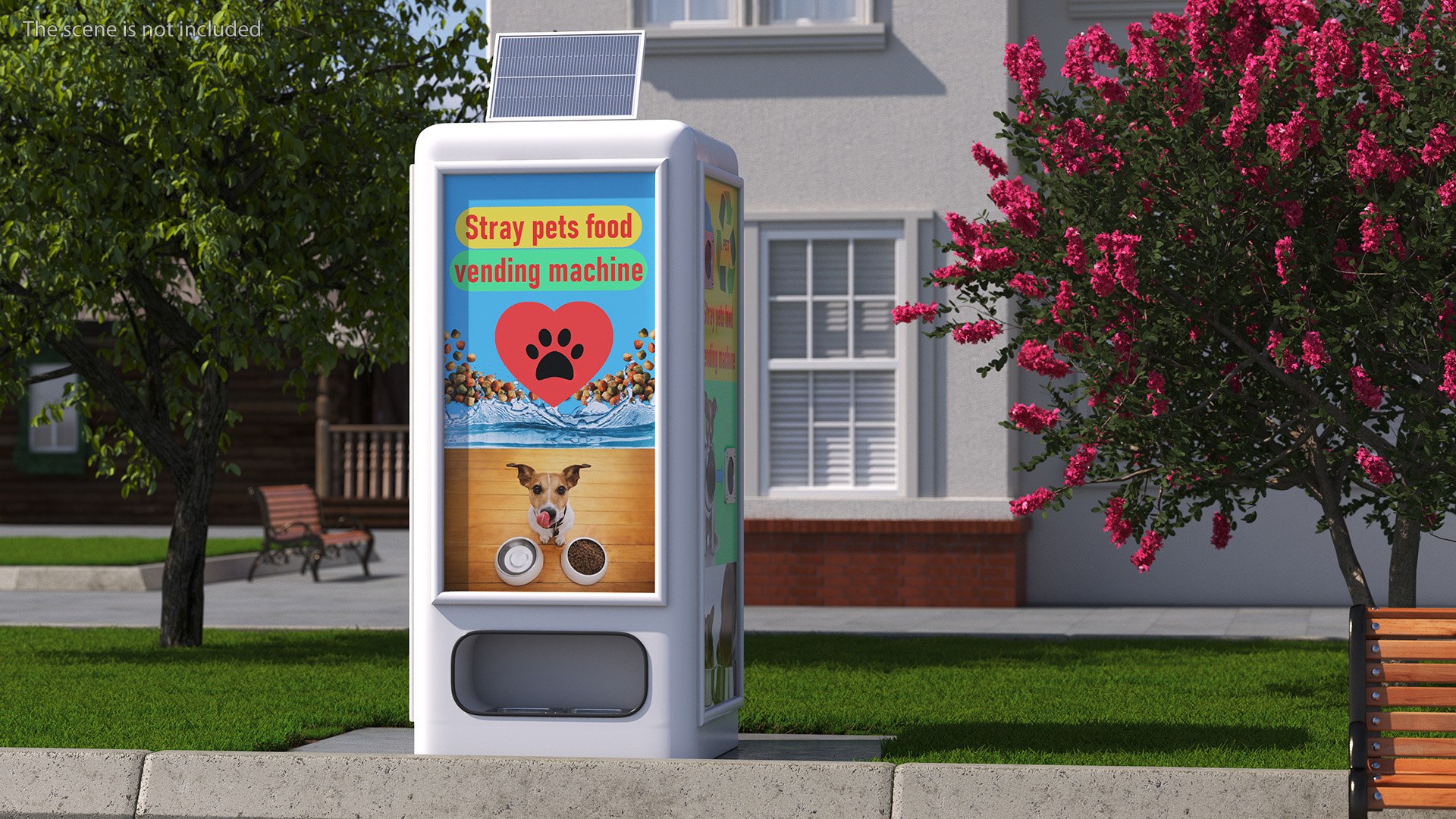3D Pets Food Vending Machine For Stray Animals Model - TurboSquid 2177924