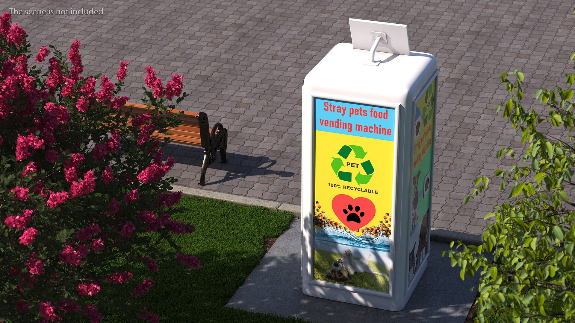 3D Pets Food Vending Machine For Stray Animals Model - TurboSquid 2177924