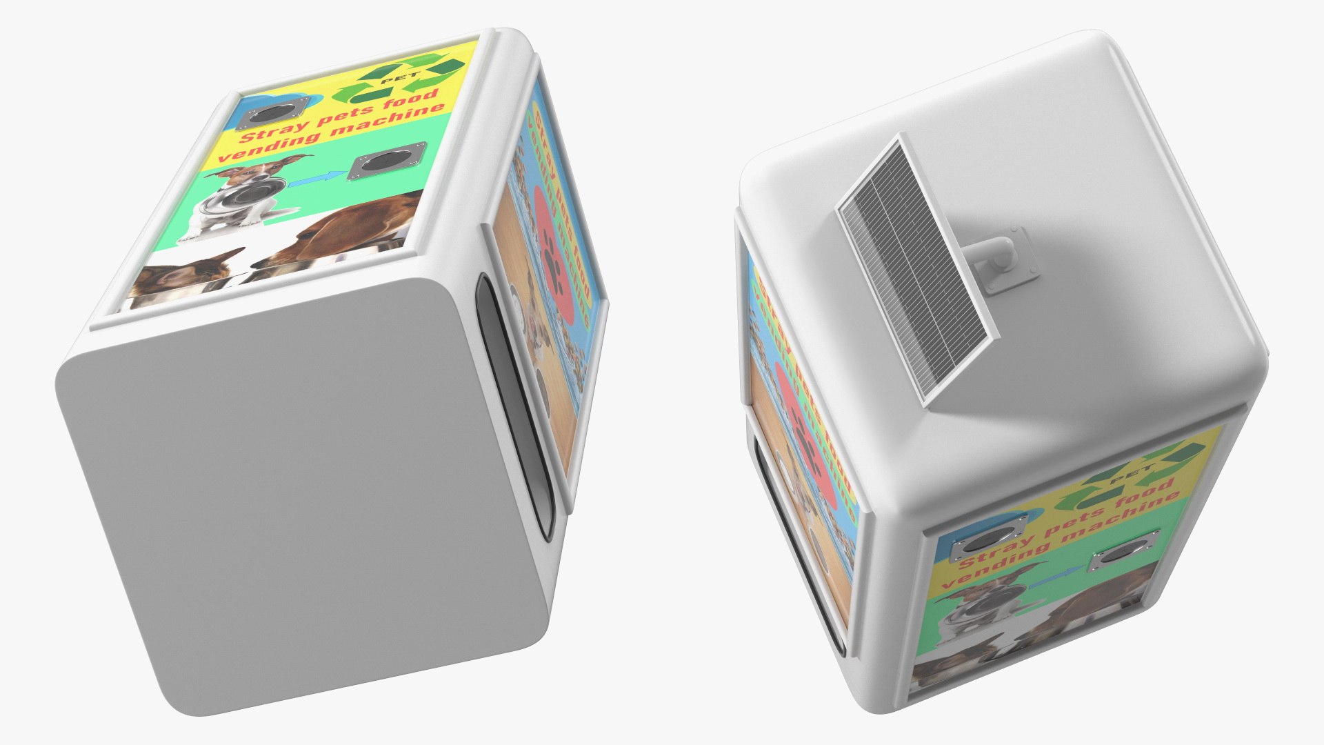3D Pets Food Vending Machine For Stray Animals Model - TurboSquid 2177924