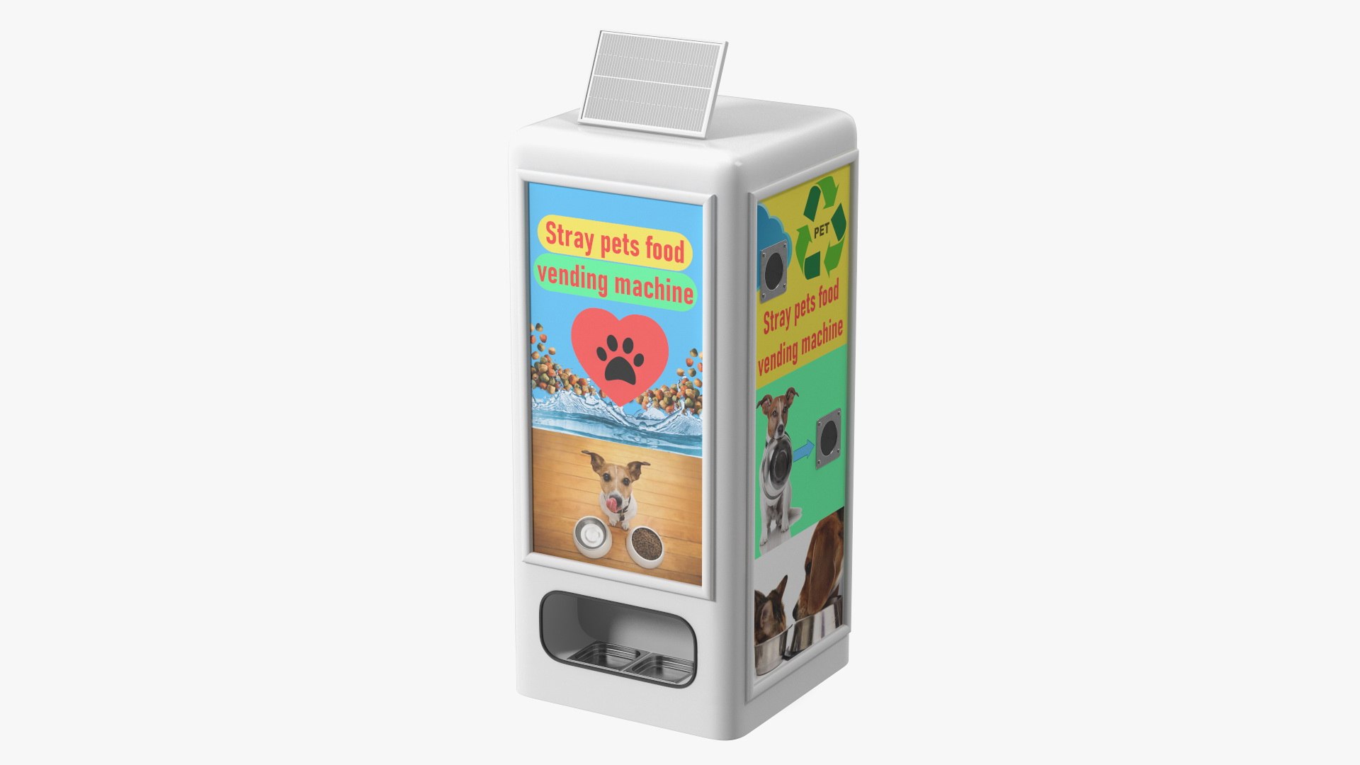 3D Pets Food Vending Machine For Stray Animals Model - TurboSquid 2177924