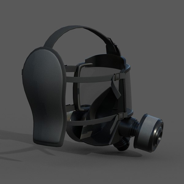 3D gas mask model - TurboSquid 1570820