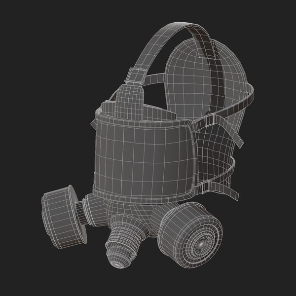 3D gas mask model - TurboSquid 1570820