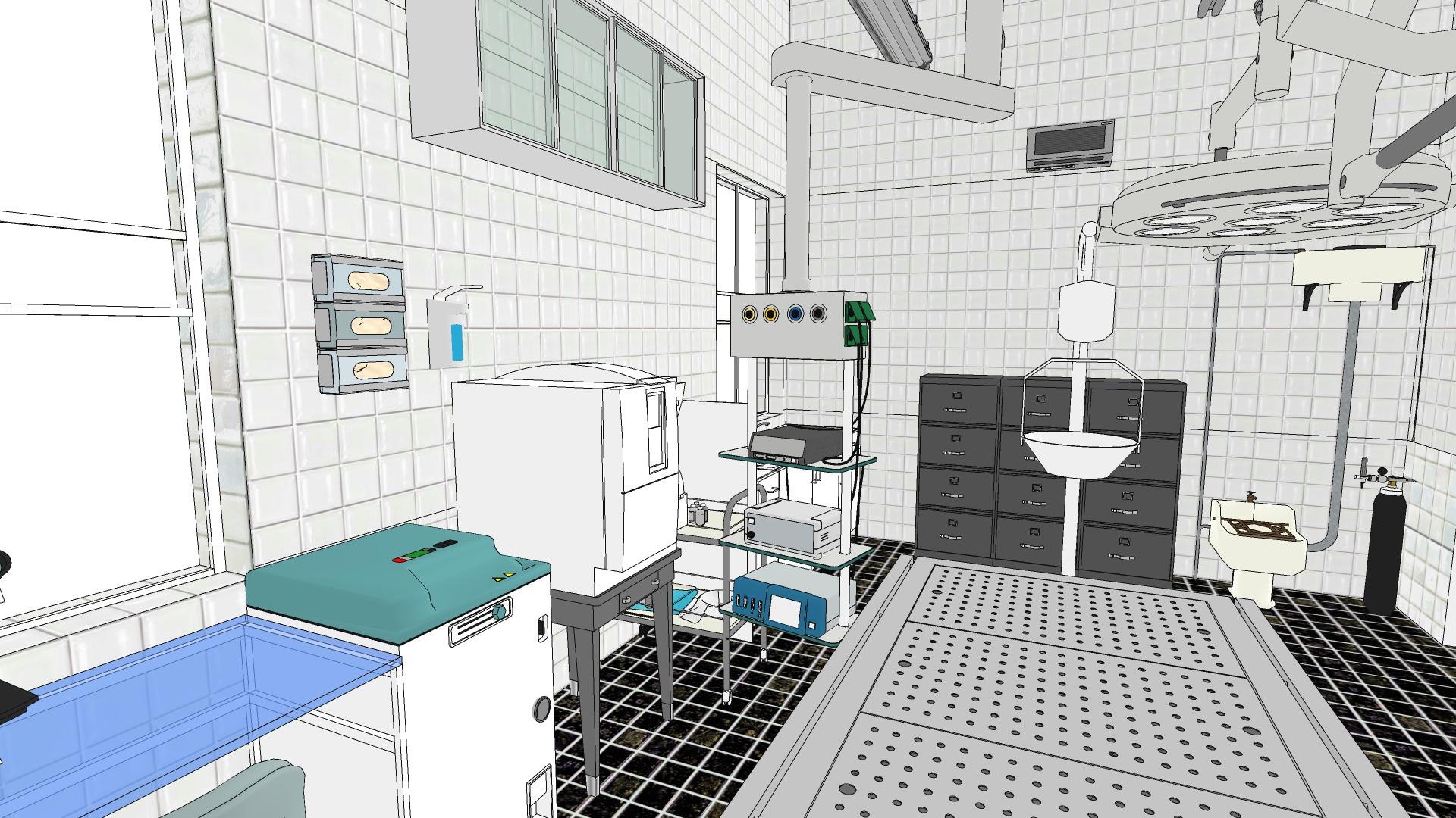 Autopsy Laboratory 3D Model - TurboSquid 1988756