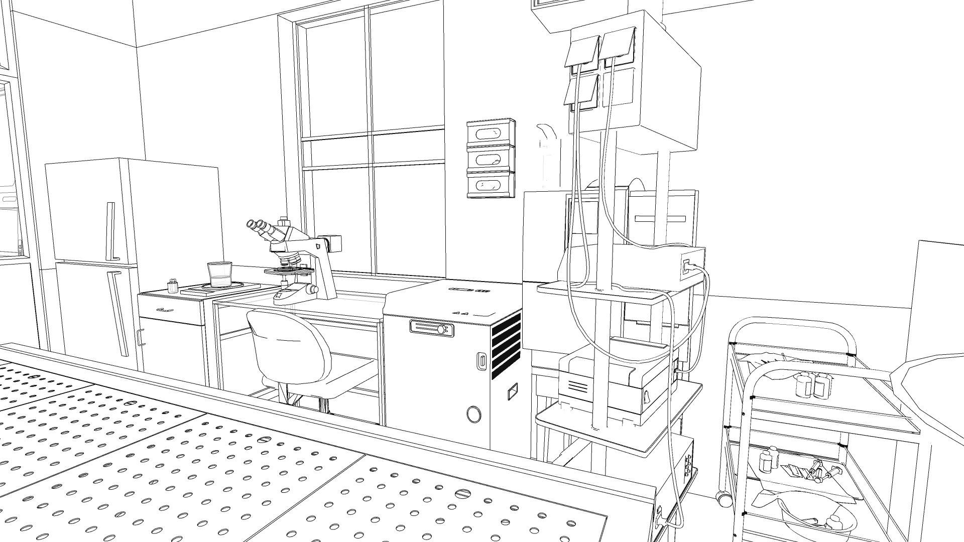 Autopsy Laboratory 3D model - TurboSquid 1988756