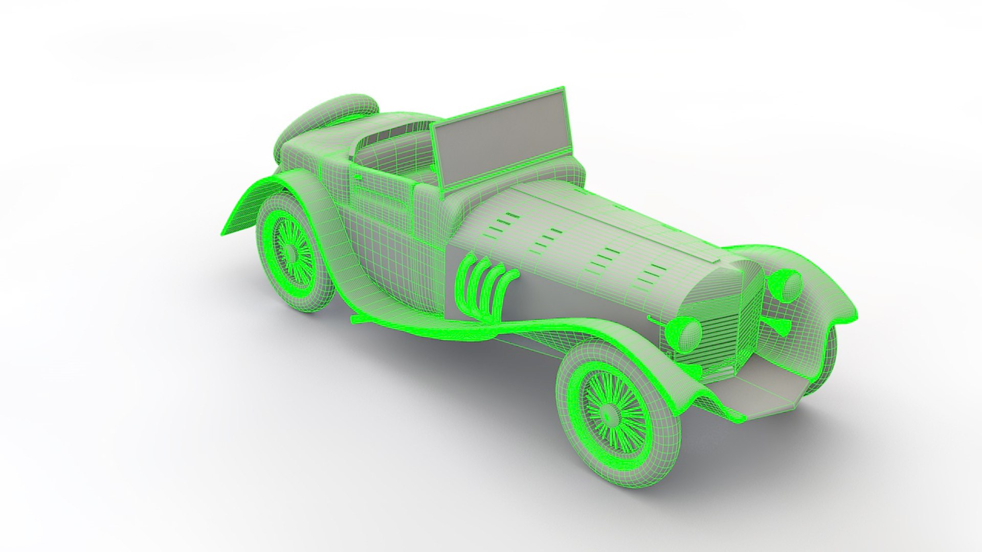 3D Classic Car Model - TurboSquid 1566206