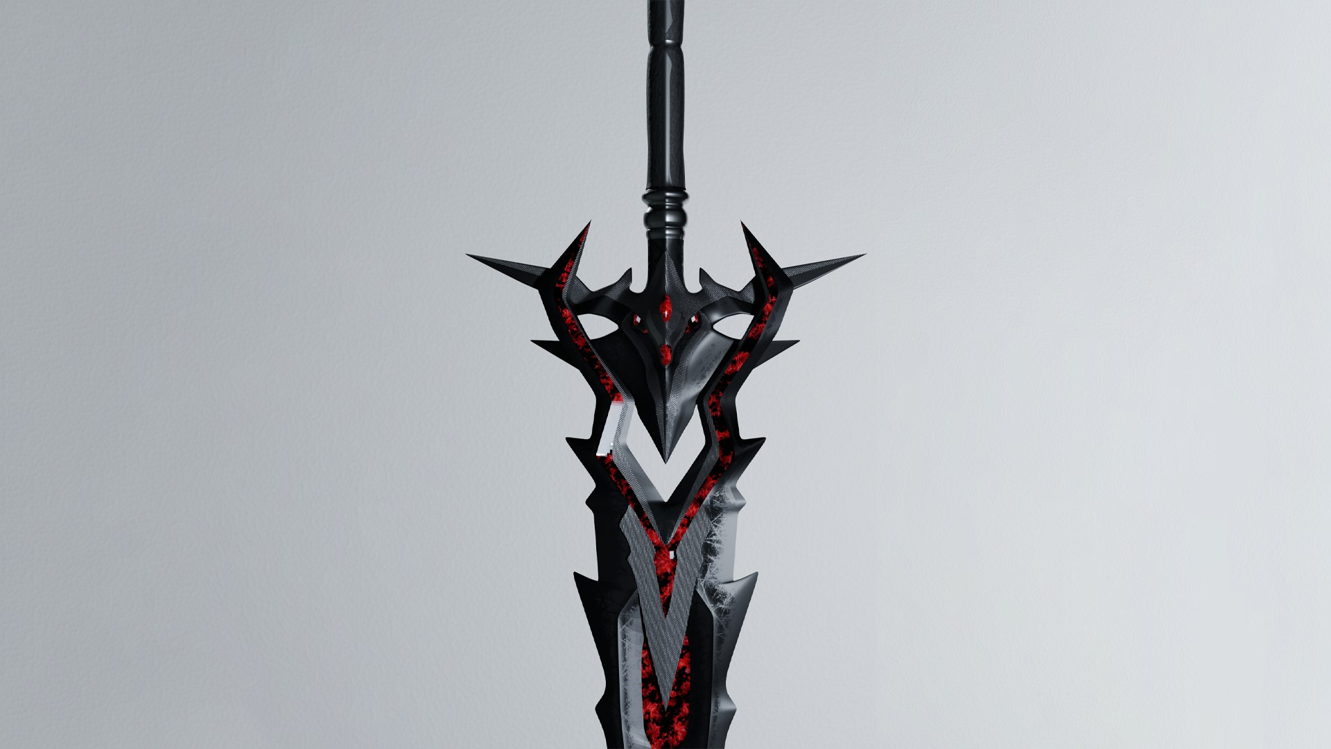 Inferno Blade - Low Poly Demonic Sword 3D Model - TurboSquid 2239351