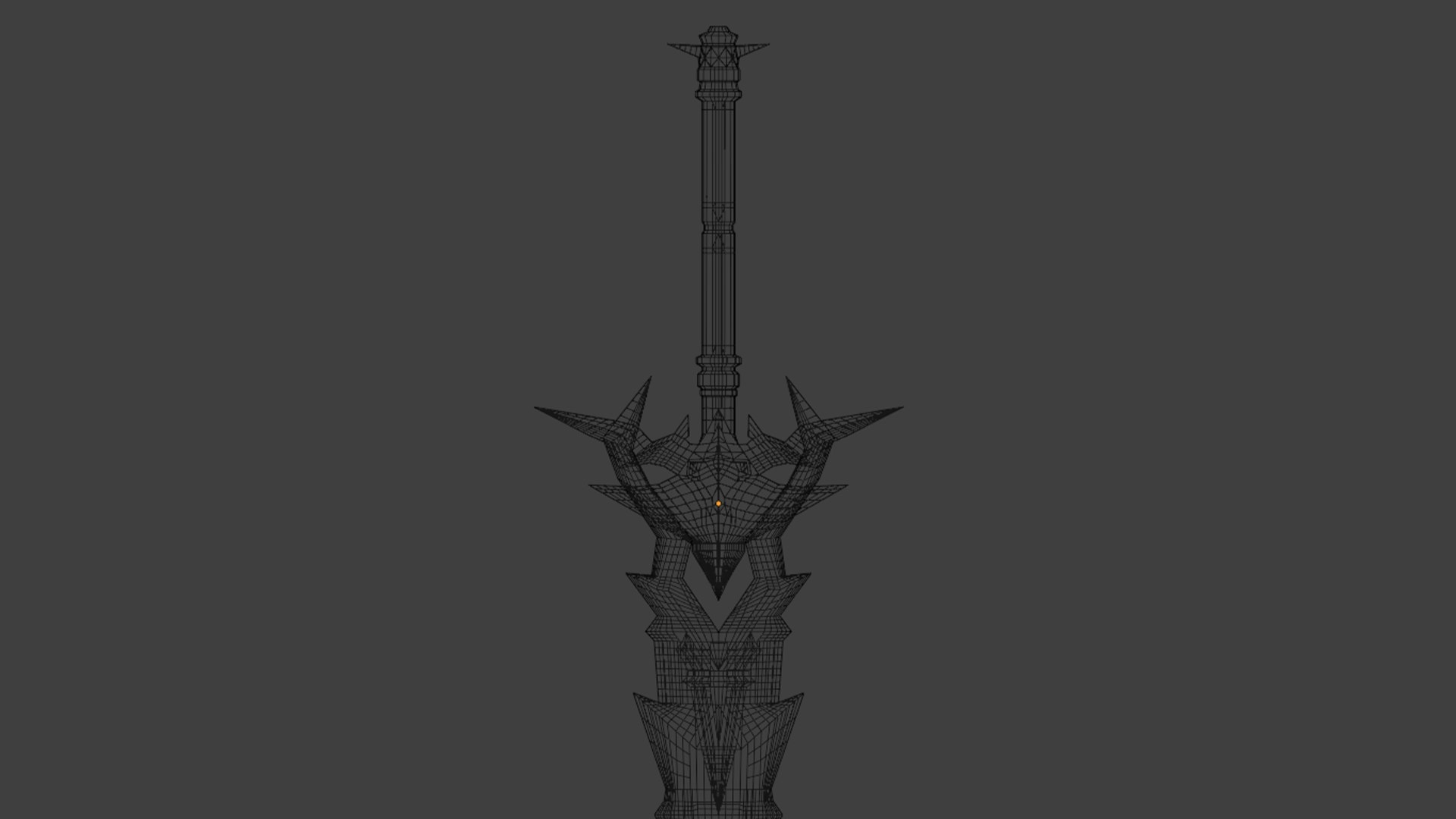 Inferno Blade - Low Poly Demonic Sword 3D Model - TurboSquid 2239351