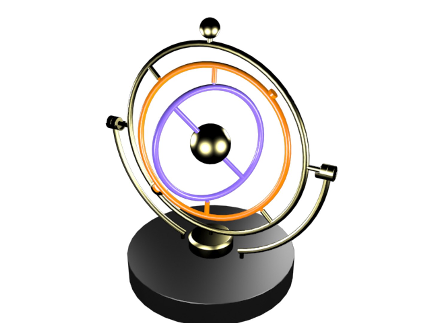 Rotate Magnetic Swing Kinetic 3D Model - TurboSquid 1581089