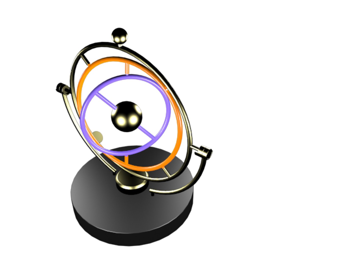 Rotate Magnetic Swing Kinetic 3D Model - TurboSquid 1581089