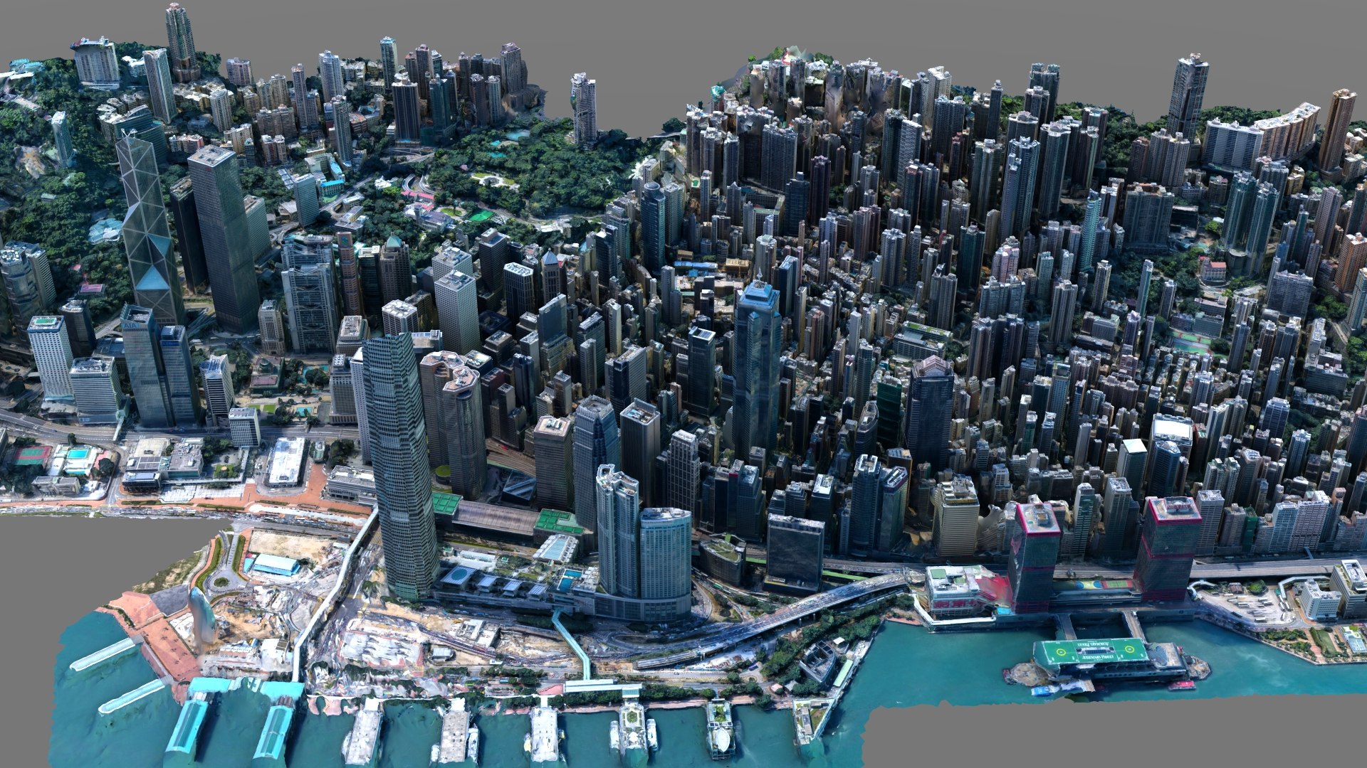 3D Cityscape Model - TurboSquid 1872512