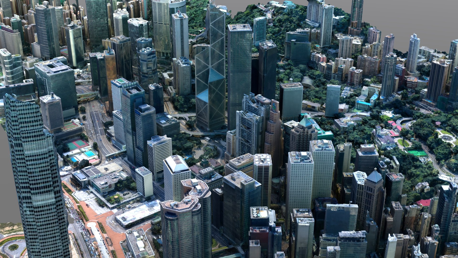 3D Cityscape Model - TurboSquid 1872512