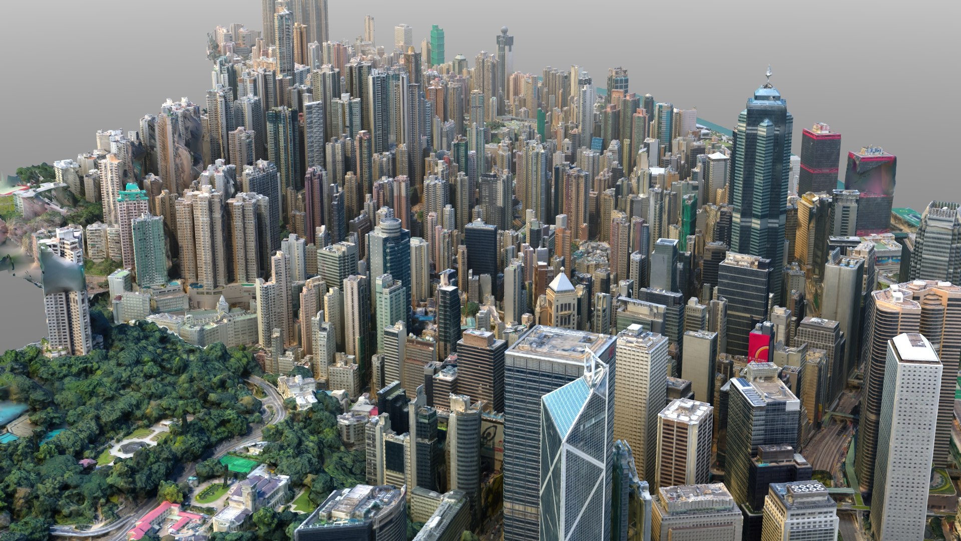 3D Cityscape Model - TurboSquid 1872512