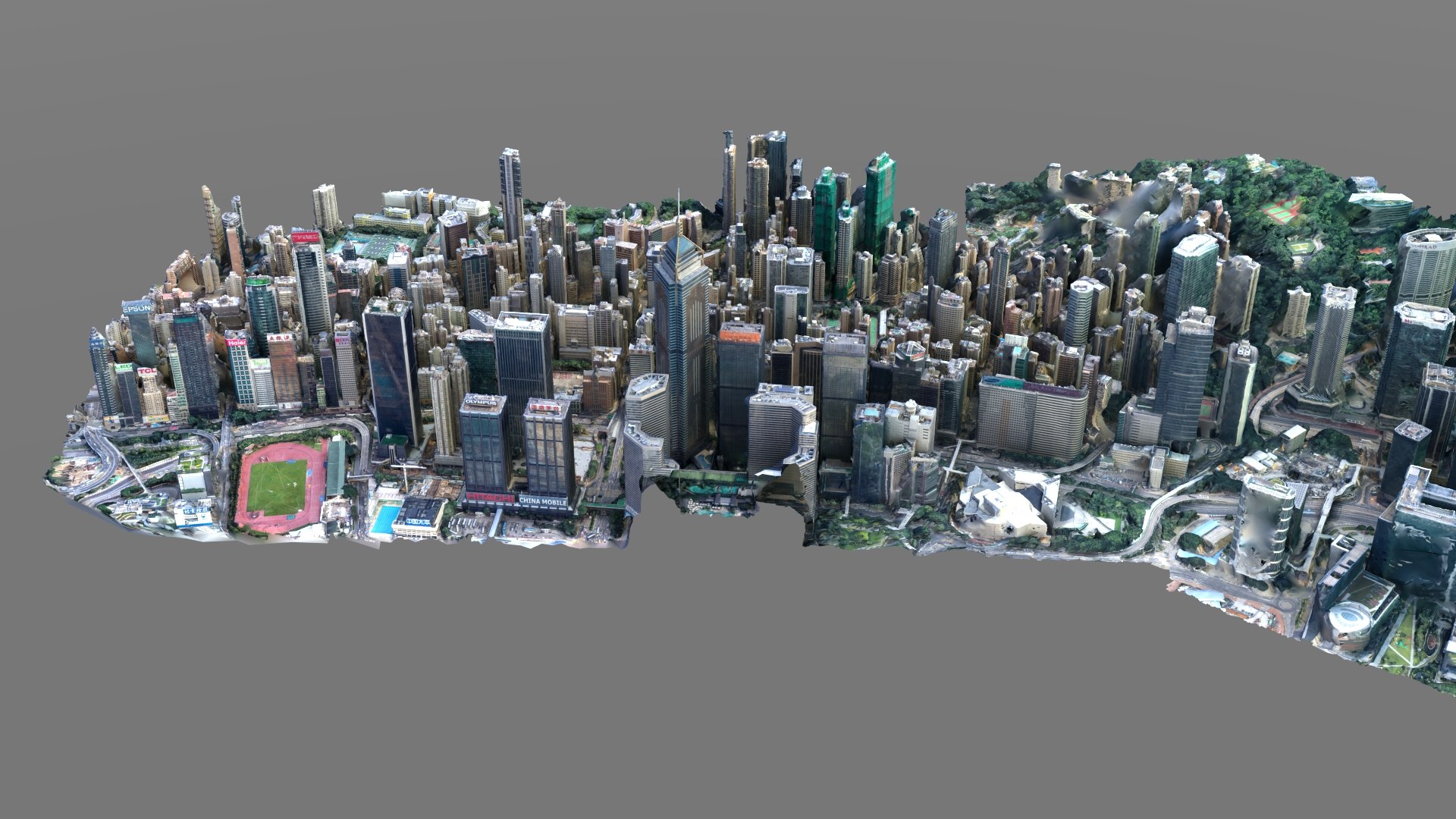 3D Cityscape Model - TurboSquid 1872512