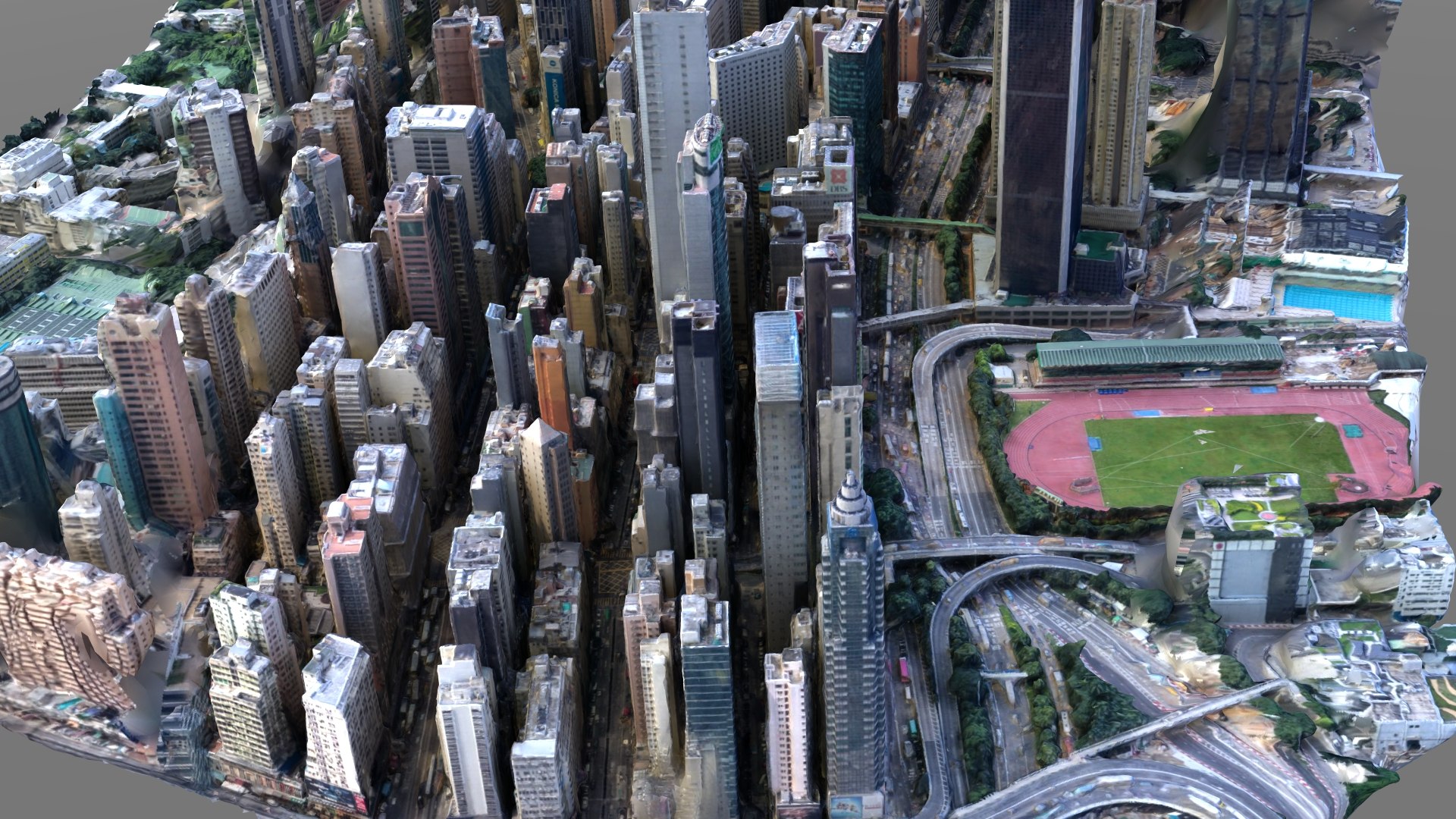 3D Cityscape Model - TurboSquid 1872512