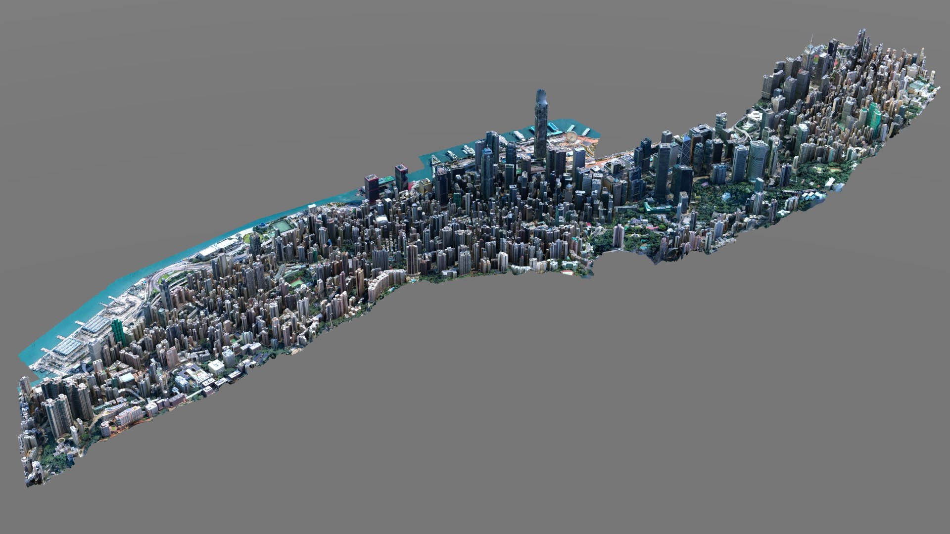 3D Cityscape model - TurboSquid 1872512