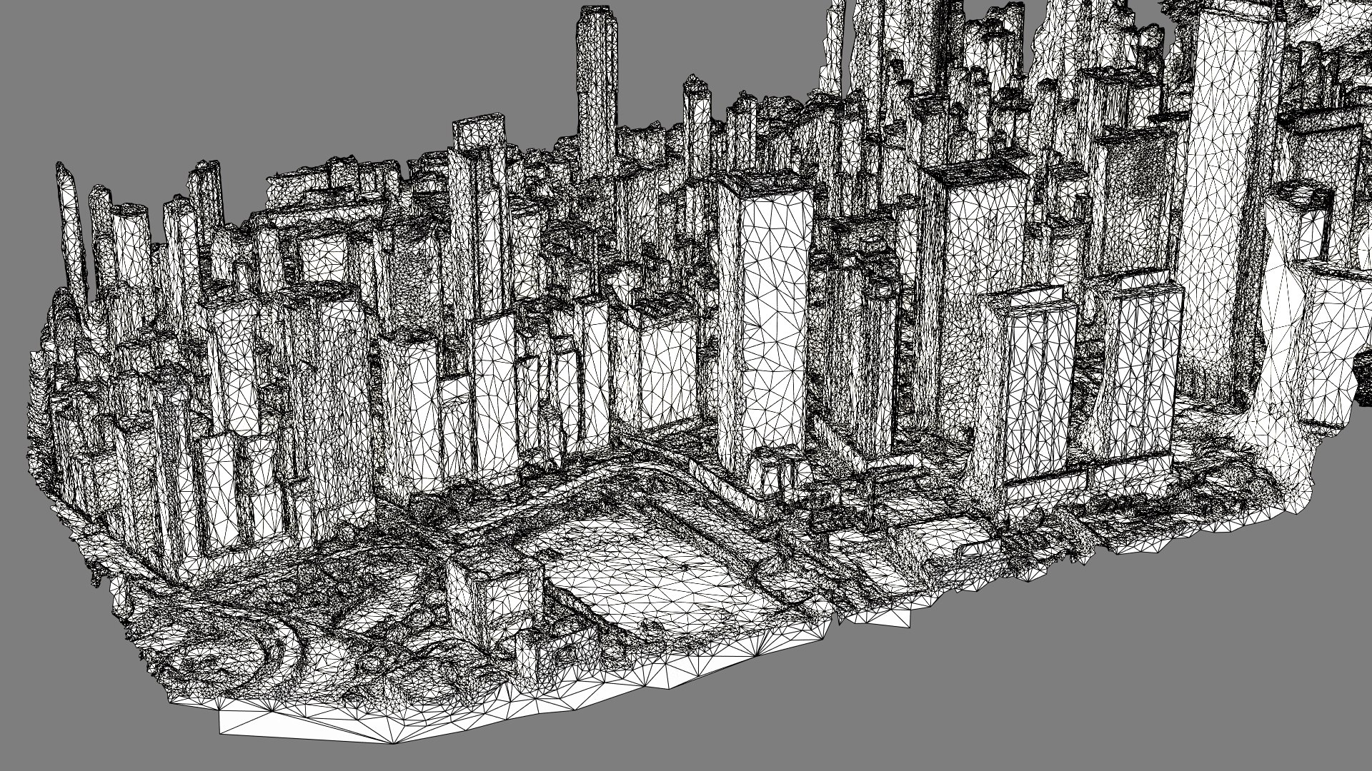 3D Cityscape Model - TurboSquid 1872512