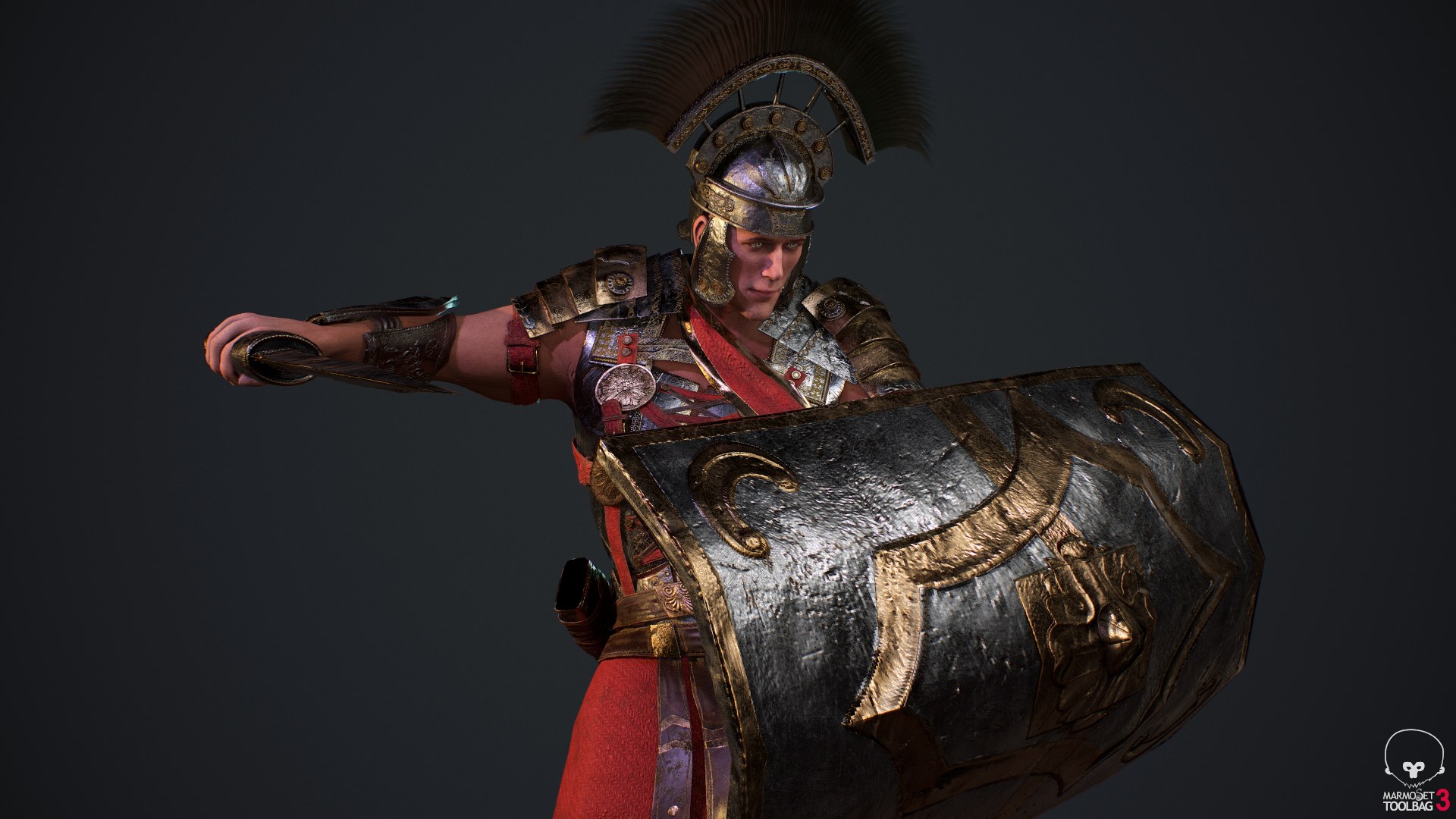 Gladiator Prime Game Ready Low poly 3D model - TurboSquid 1775757