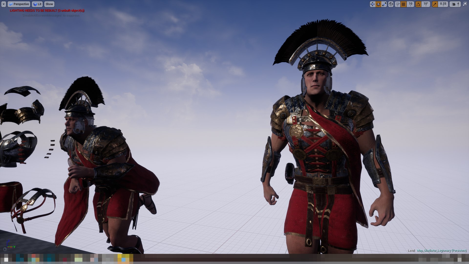 Gladiator Prime Game Ready Low poly 3D model - TurboSquid 1775757