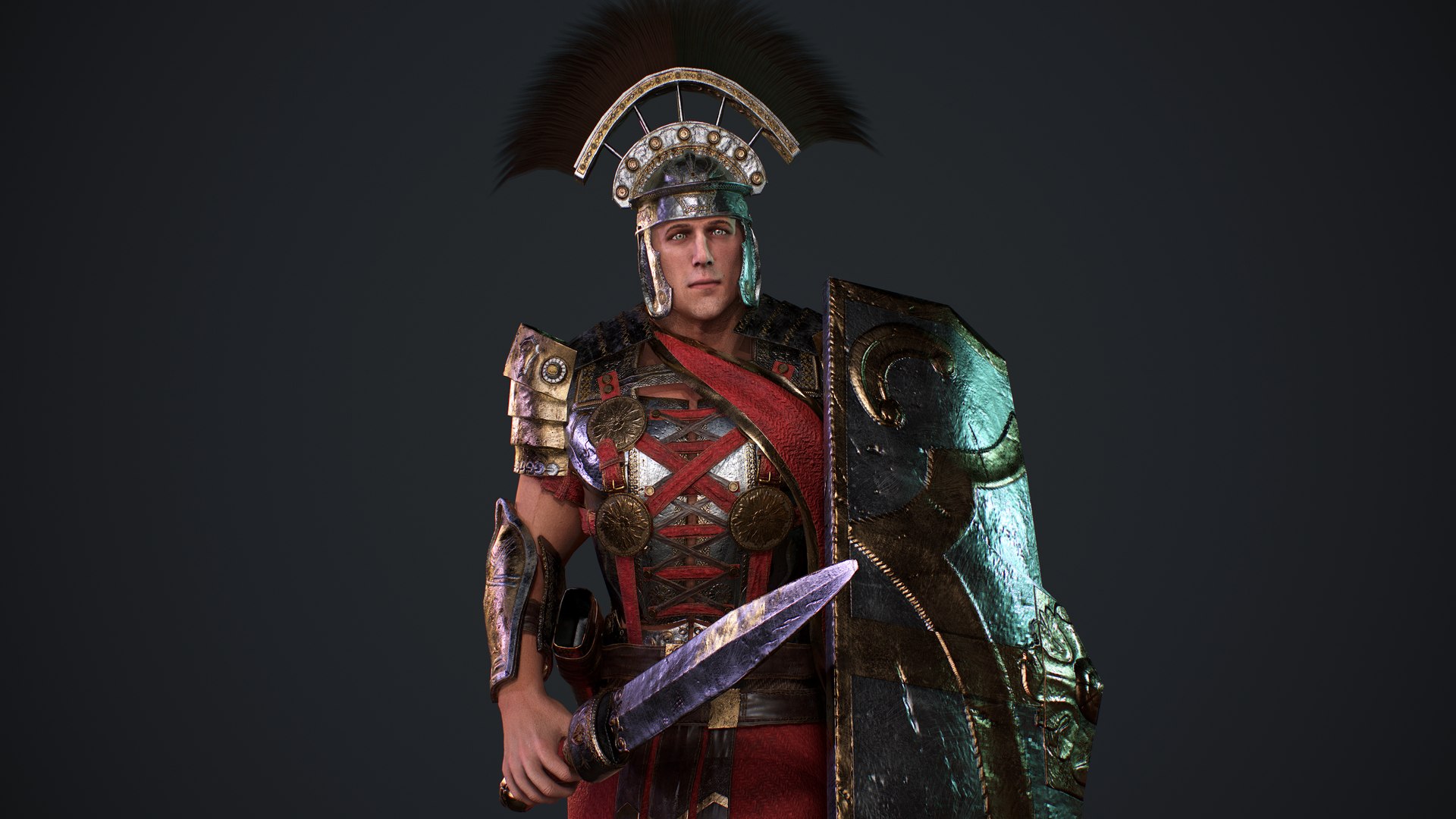 Gladiator Prime Game Ready Low poly 3D model - TurboSquid 1775757