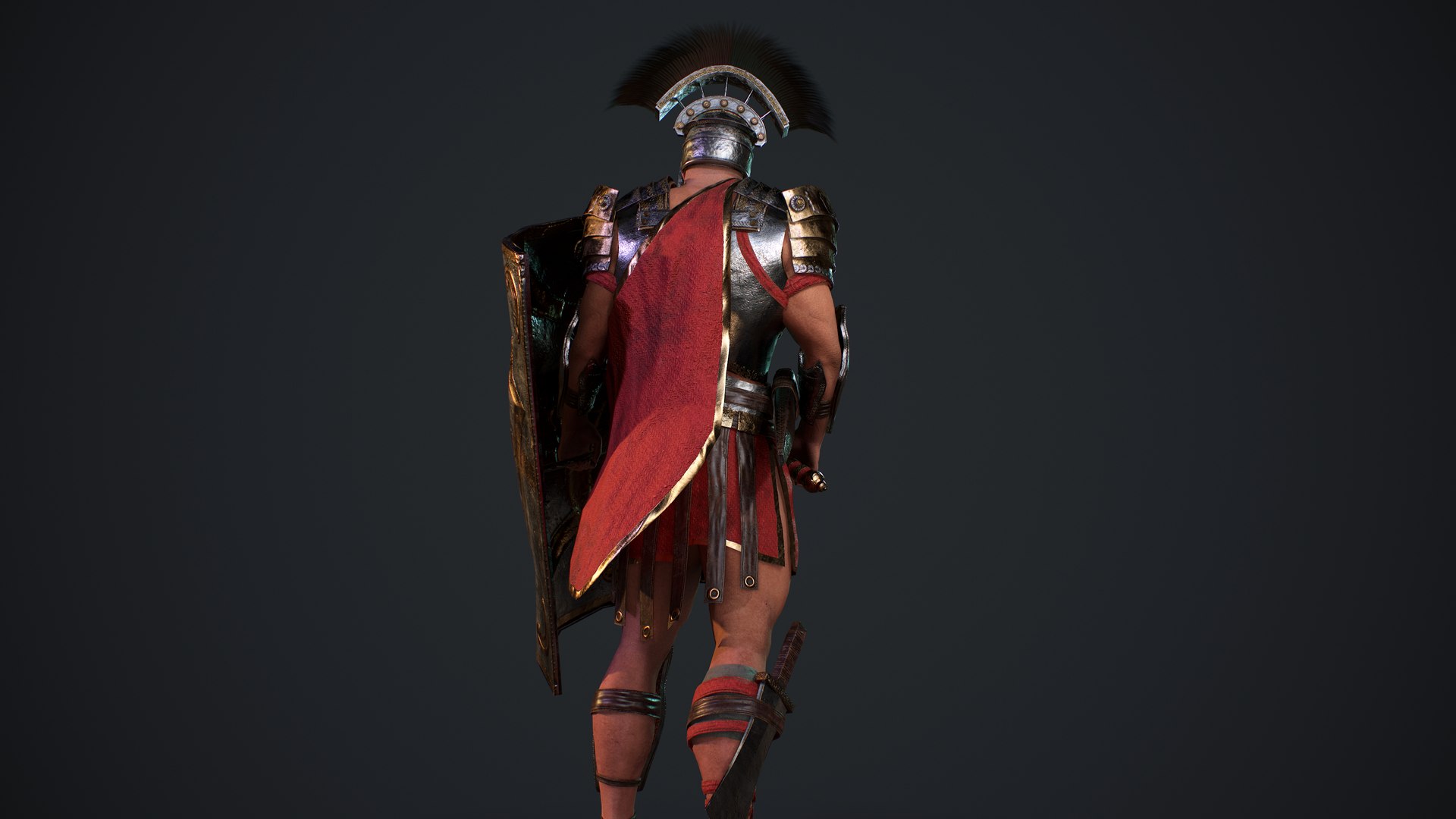 Gladiator Prime Game Ready Low poly 3D model - TurboSquid 1775757