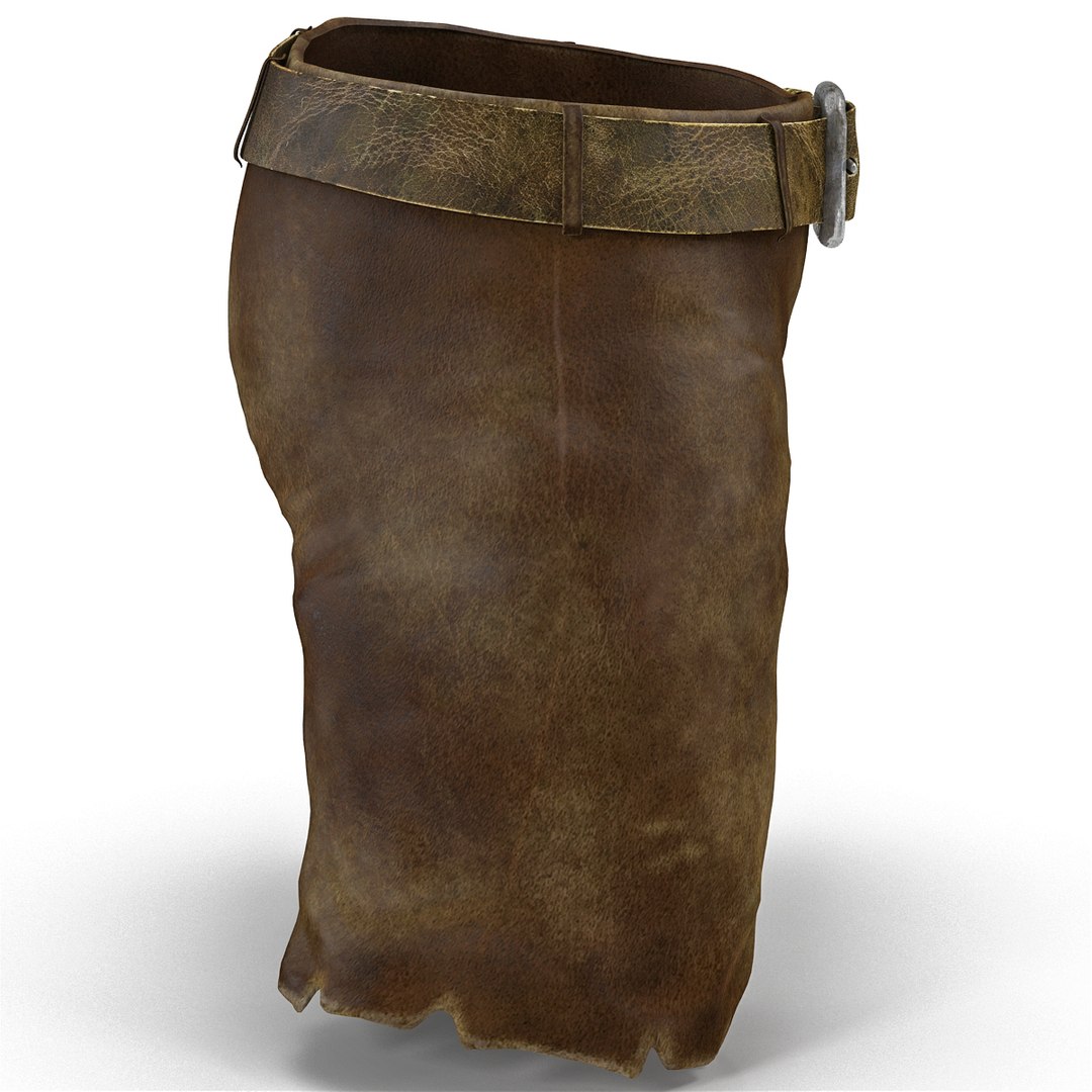medieval leather shorts 3d c4d