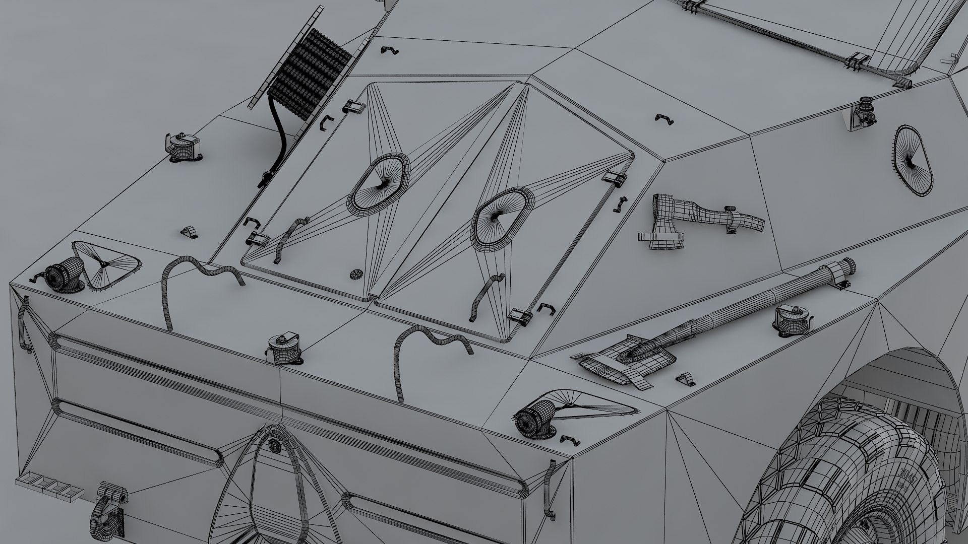 Brdm-1 1 3D Model - TurboSquid 1608534