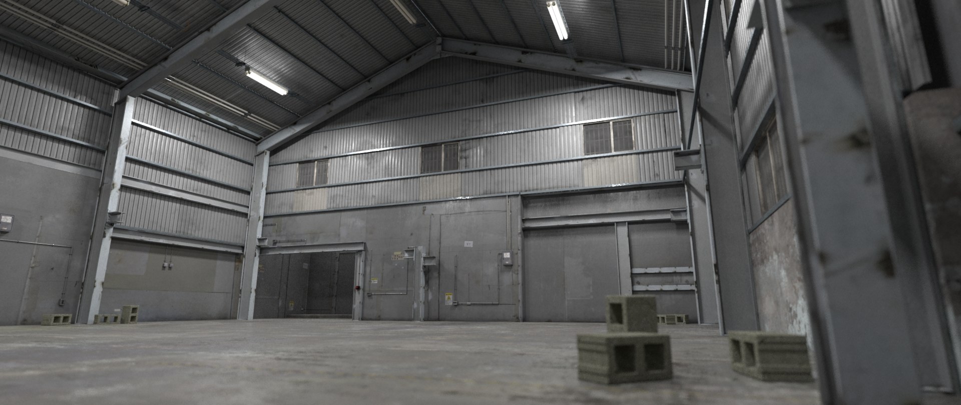 Industrial Warehouse 3D Model - TurboSquid 1370689