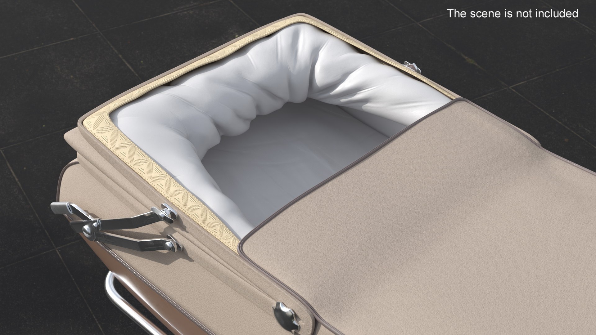 Antique Child Sleeping Pram Open Canopy 3D Model - TurboSquid 2334006