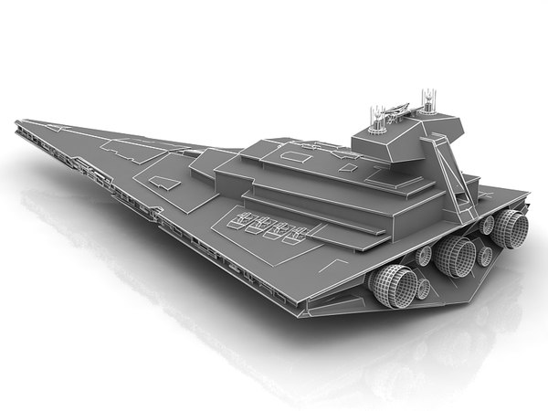 modelo 3d Destructor estelar - TurboSquid 1624530