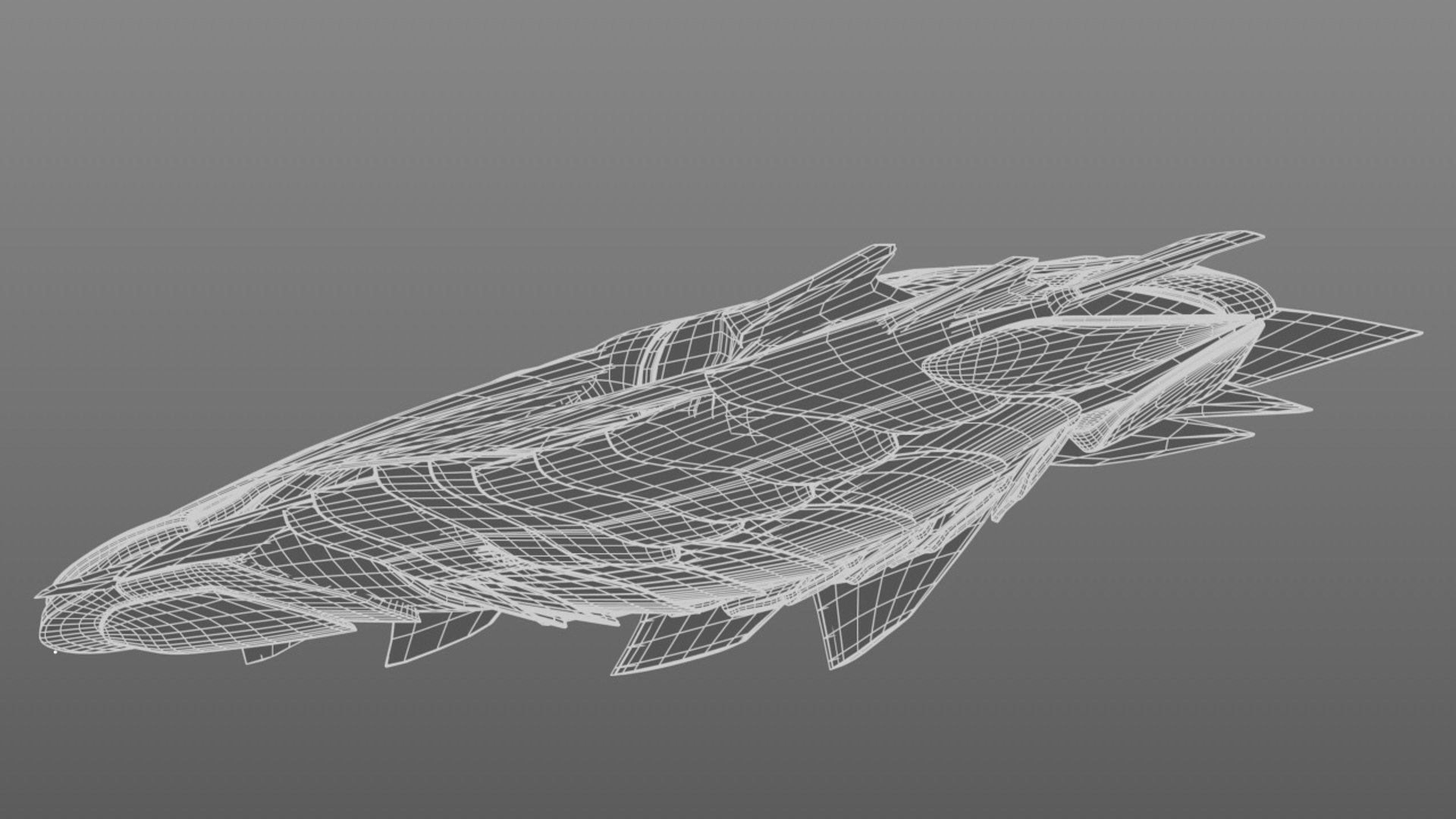 3D Alien Spaceship Model - TurboSquid 1495257
