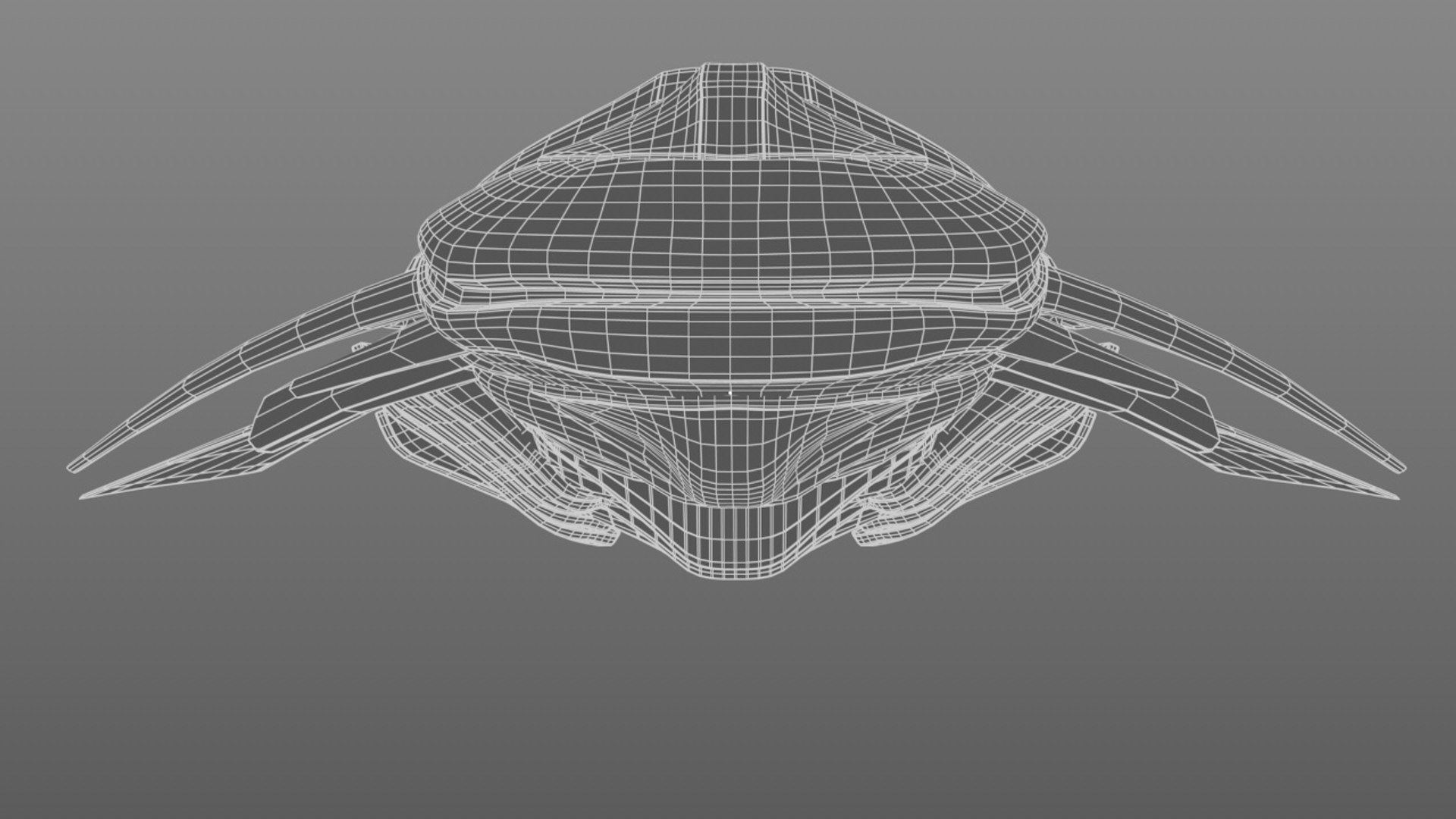 3D Alien Spaceship Model - TurboSquid 1495257
